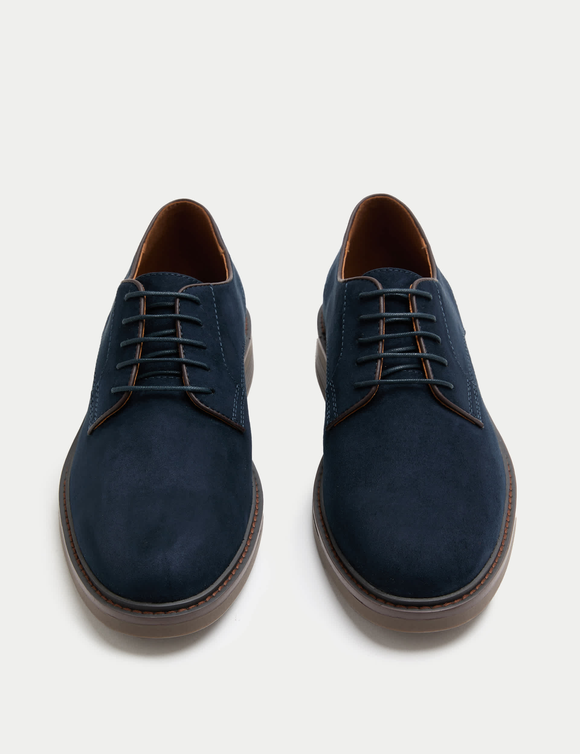 Suedette Derby Shoes | M&S | M&S