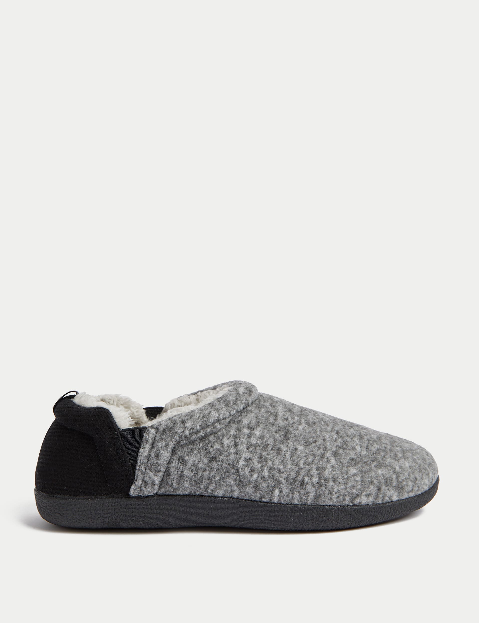 Fleece Lined Slippers with Freshfeet™ | M&S | M&S