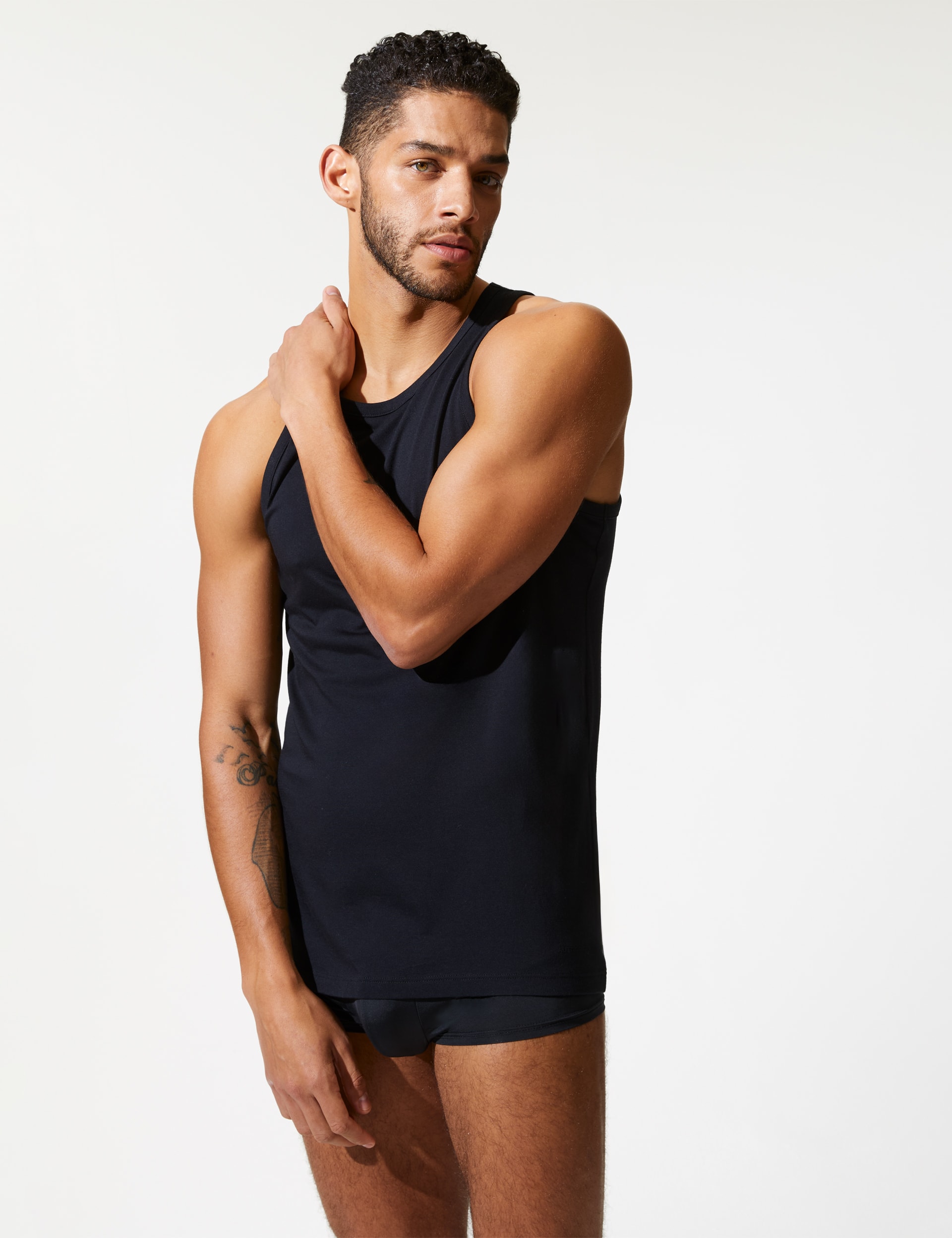 Men’s Cotton Vests | M&S