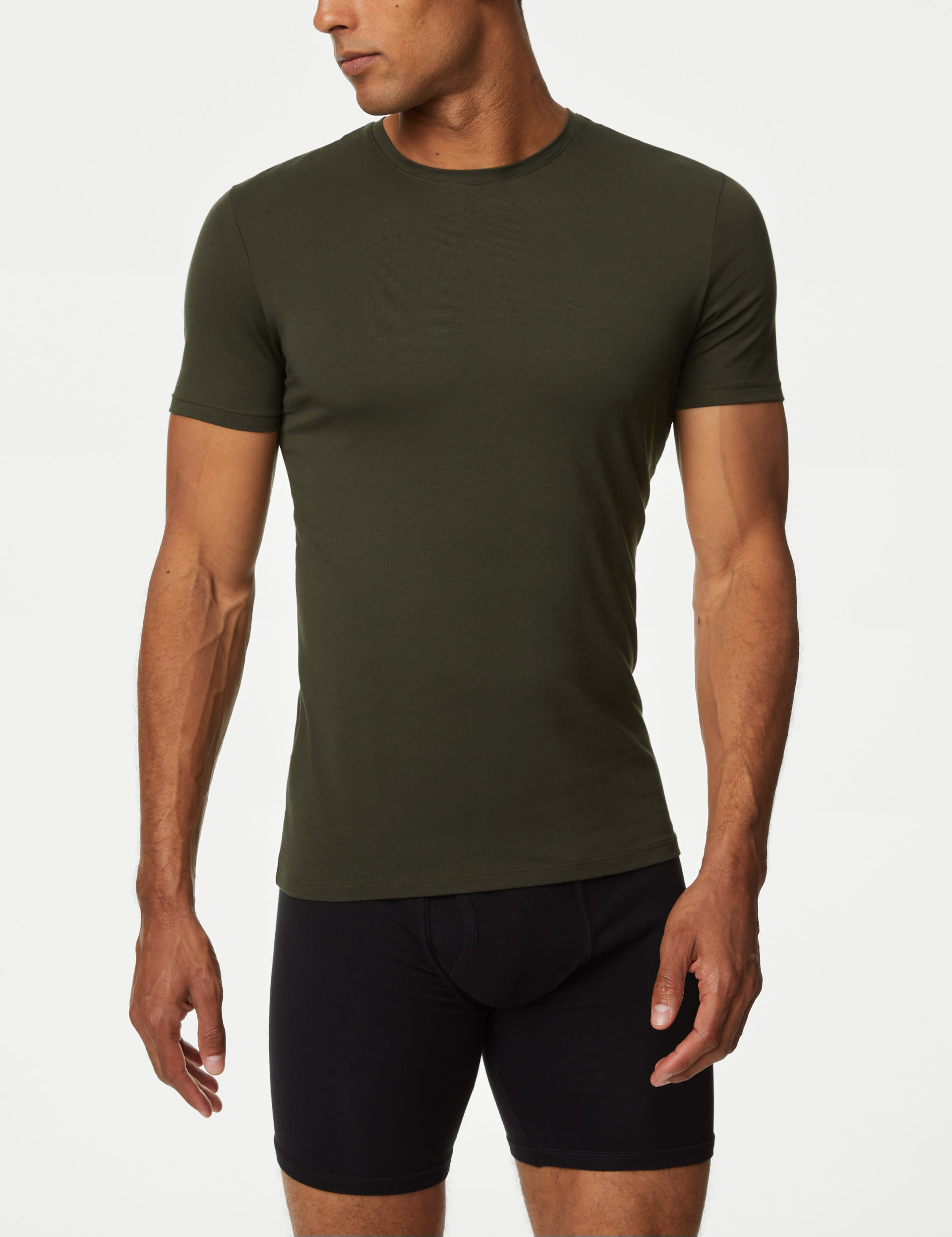 Supima® Cotton BlendT-Shirt Vest | Autograph | M&S
