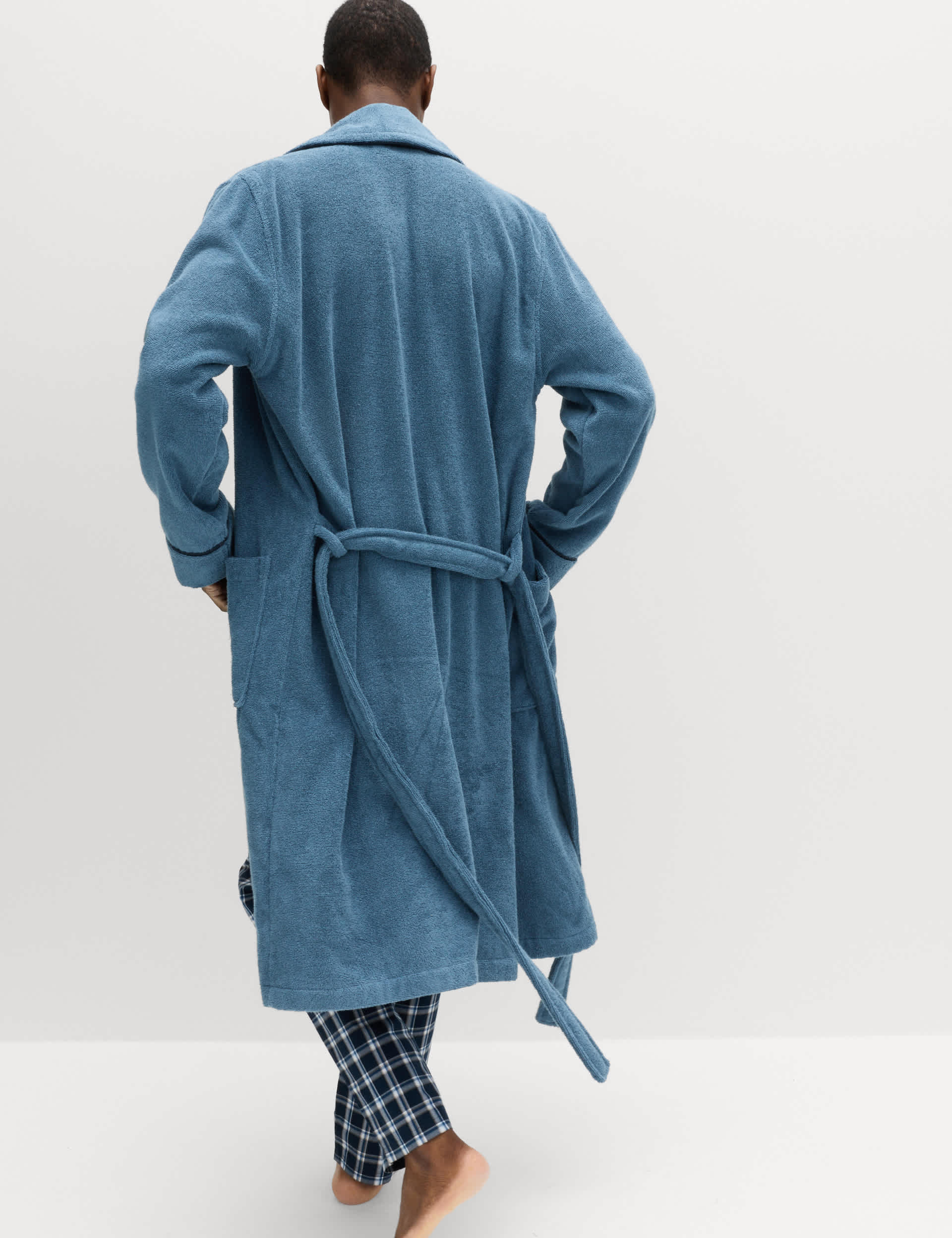 PURE COTTON TOWELLING DRESSING GOWN | M&S