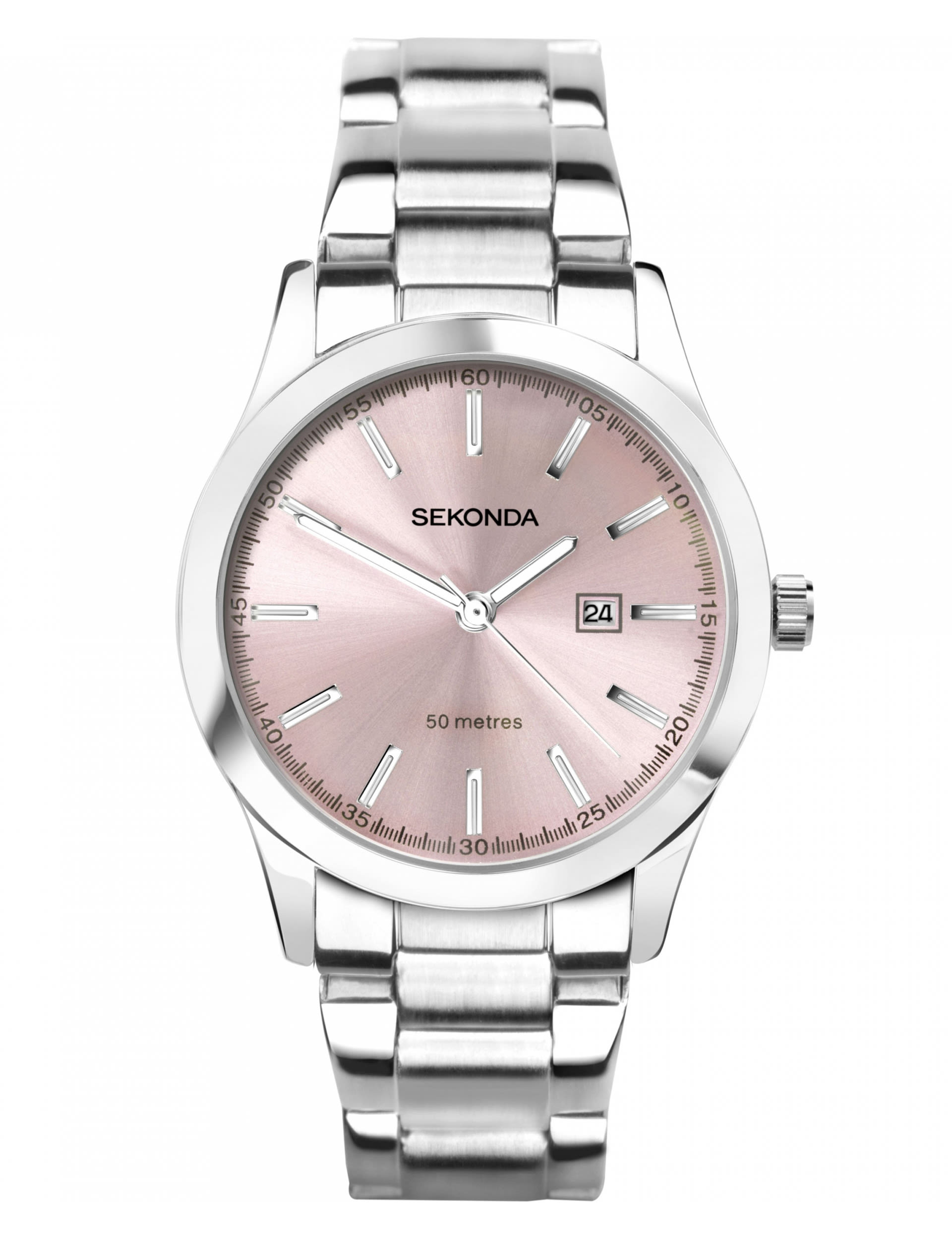 Sekonda Silver Stainless Steel Quartz Watch | Sekonda | M&S