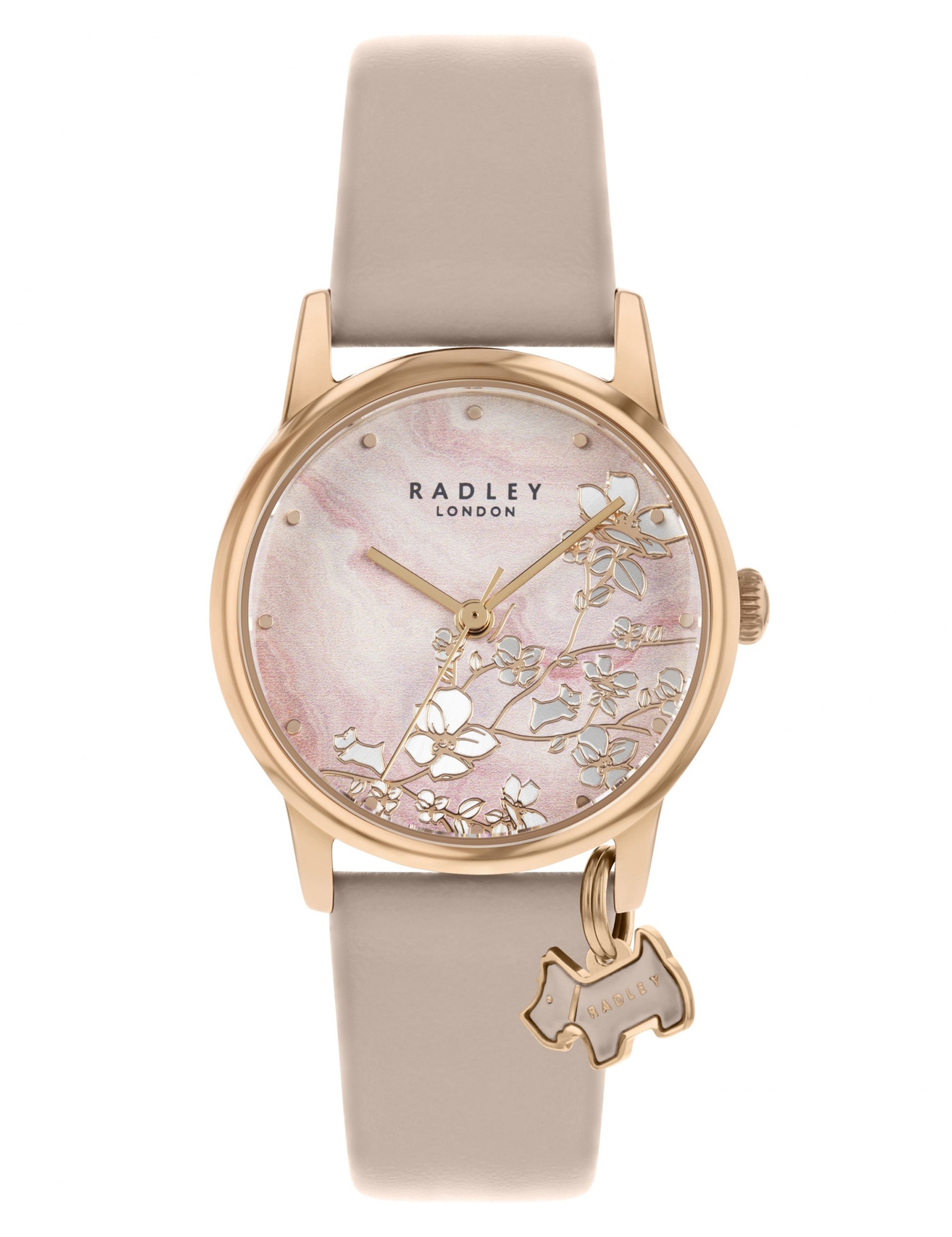 Radley Botanical Floral Leather Analogue Quartz Watch | Radley | M&S