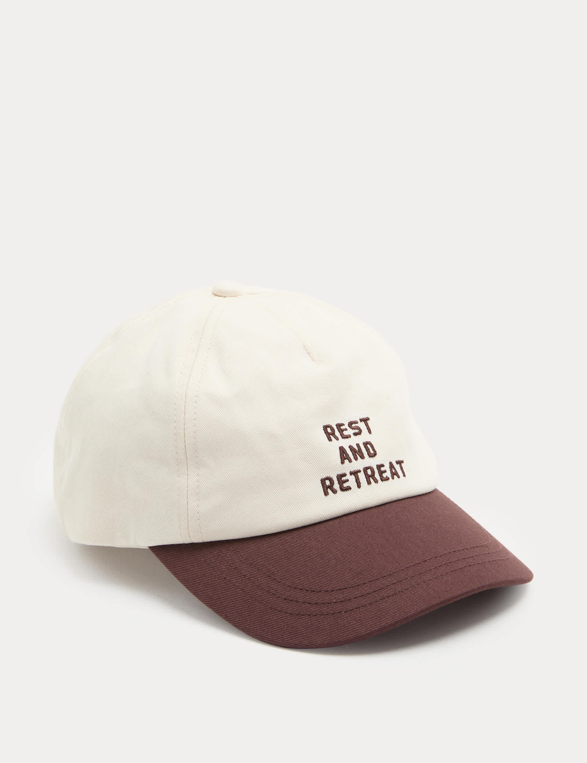 Pure Cotton Embroidered Baseball Cap | M&S