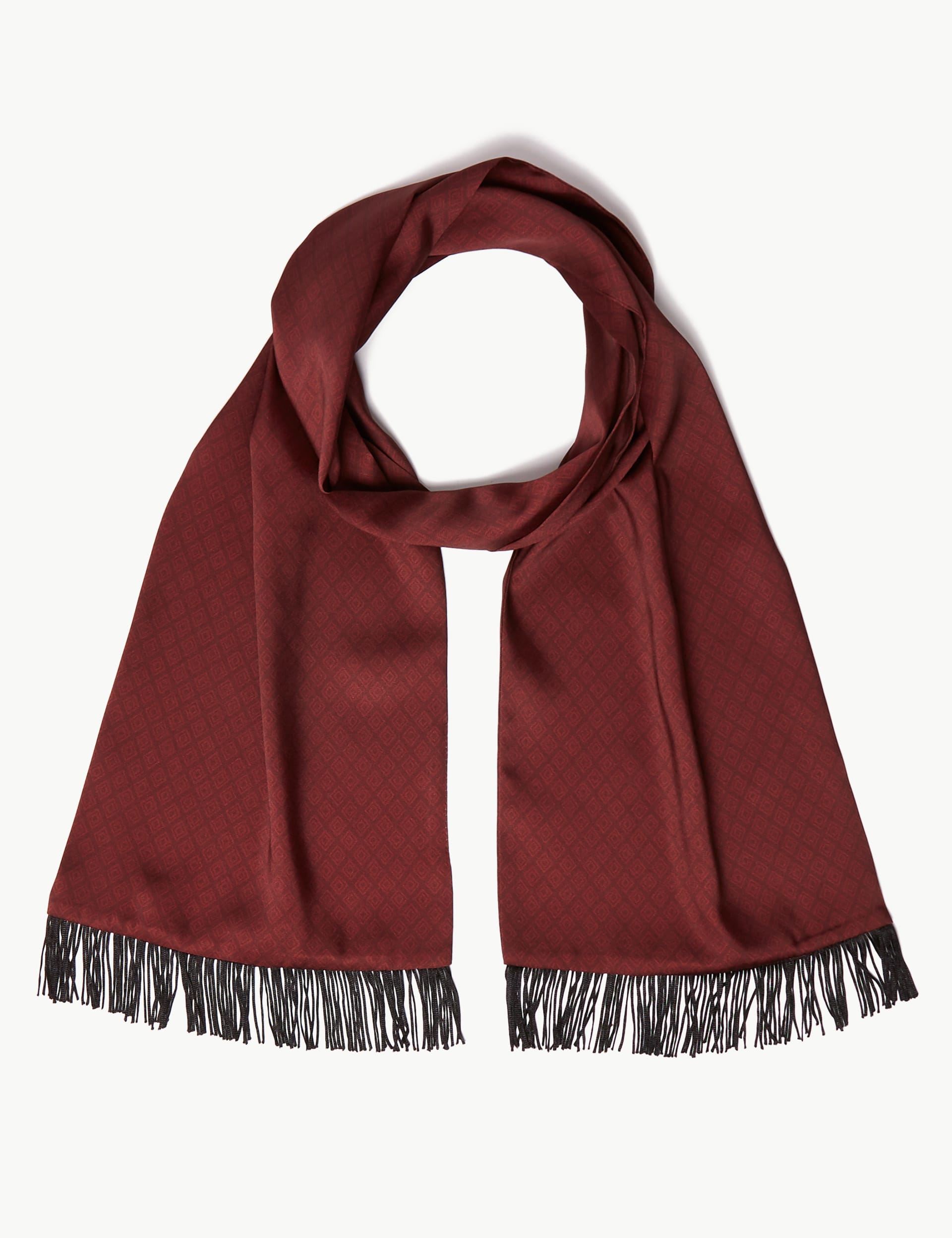 Diamond Print Scarf | M&S Collection | M&S