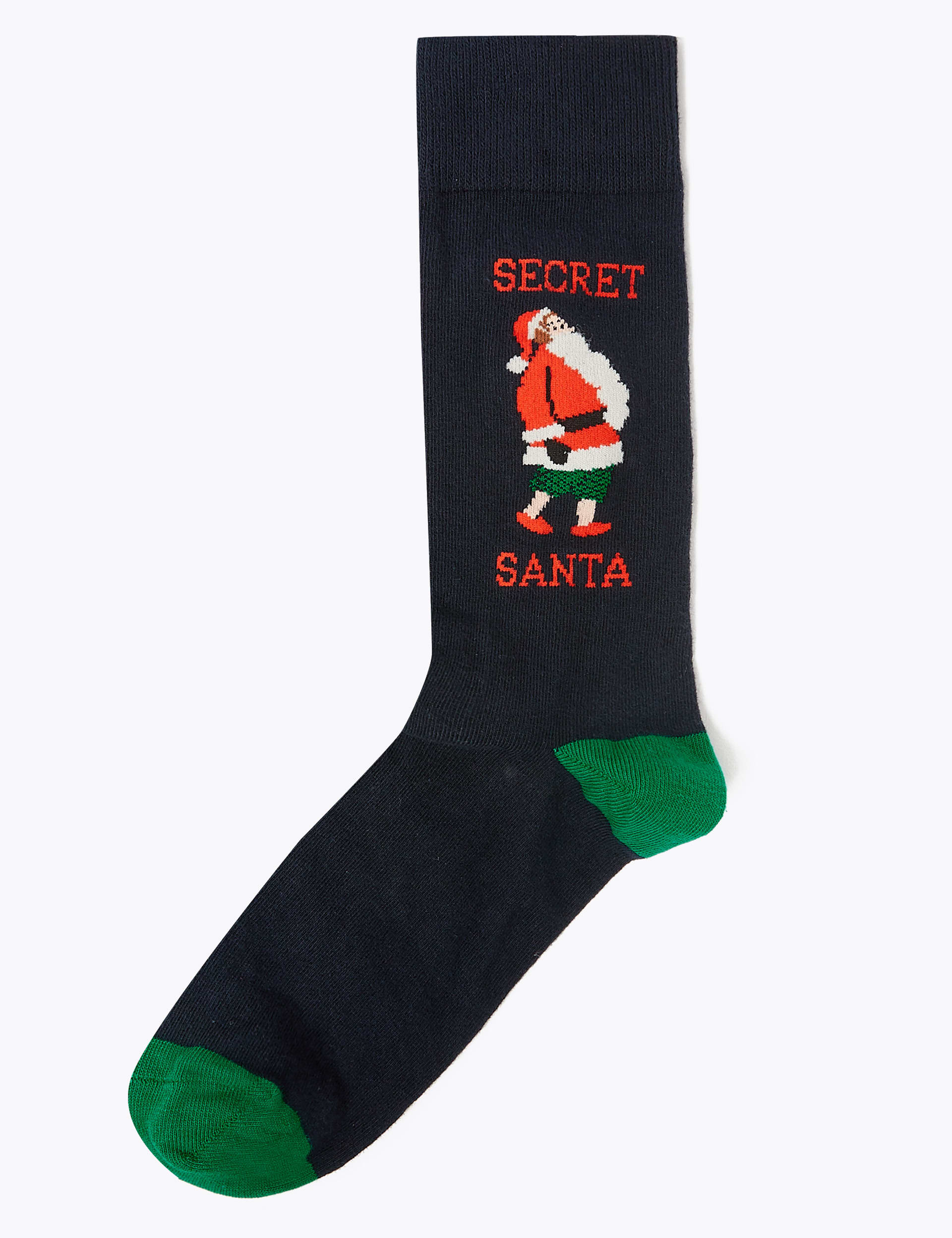 Cool & Fresh™ Cotton Rich Secret Santa Socks | M&S Collection | M&S IE
