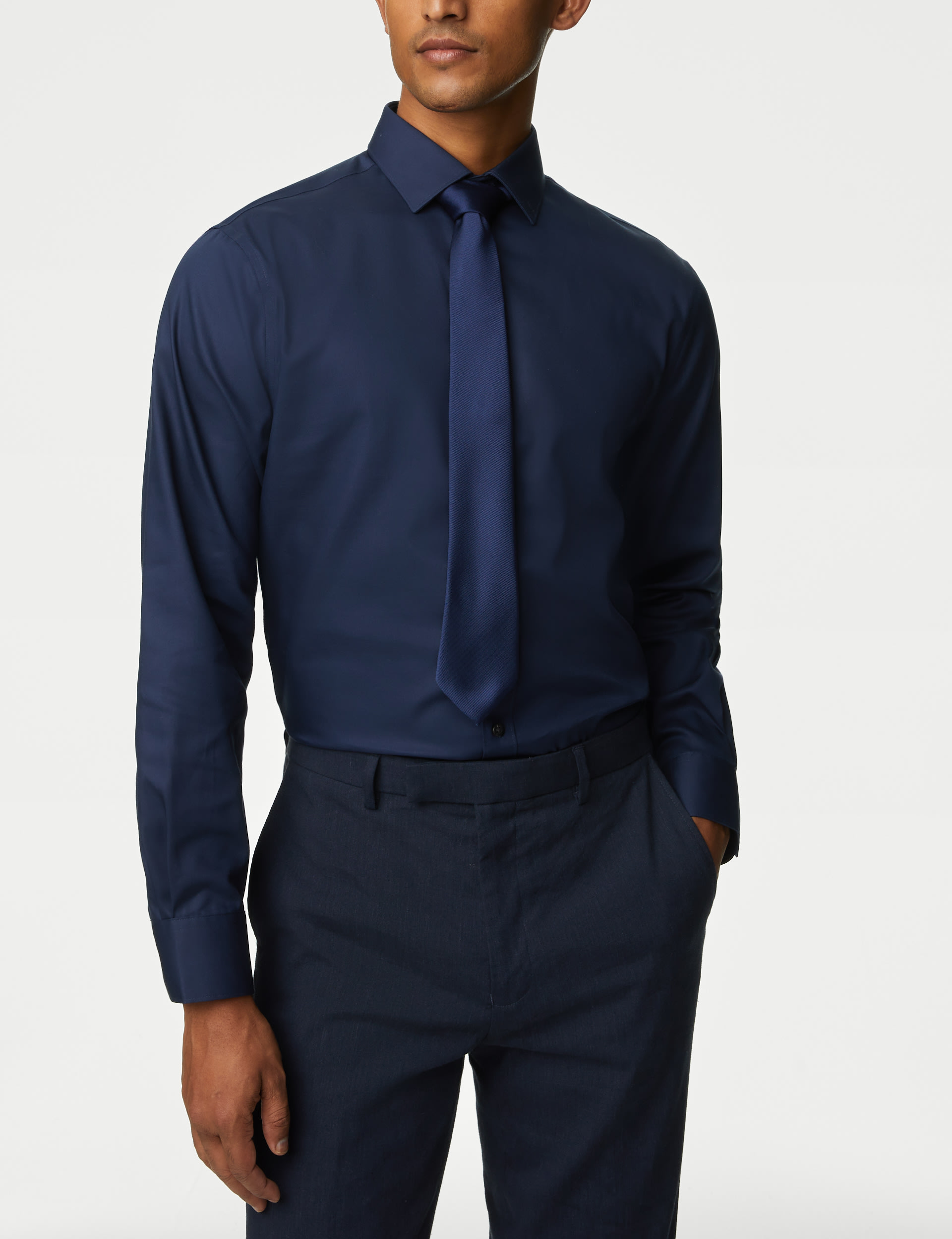 Men's Regular Fit Shirts | M&S