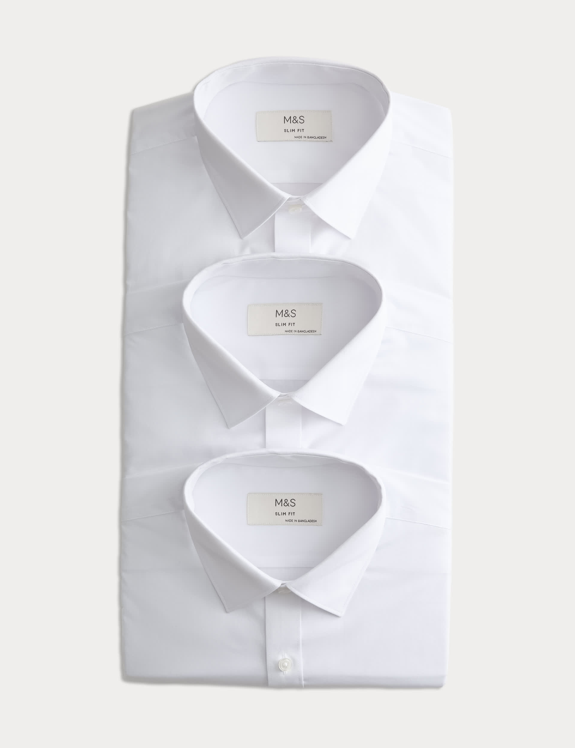 Men's Slim Fit Formal Shirts | M&S