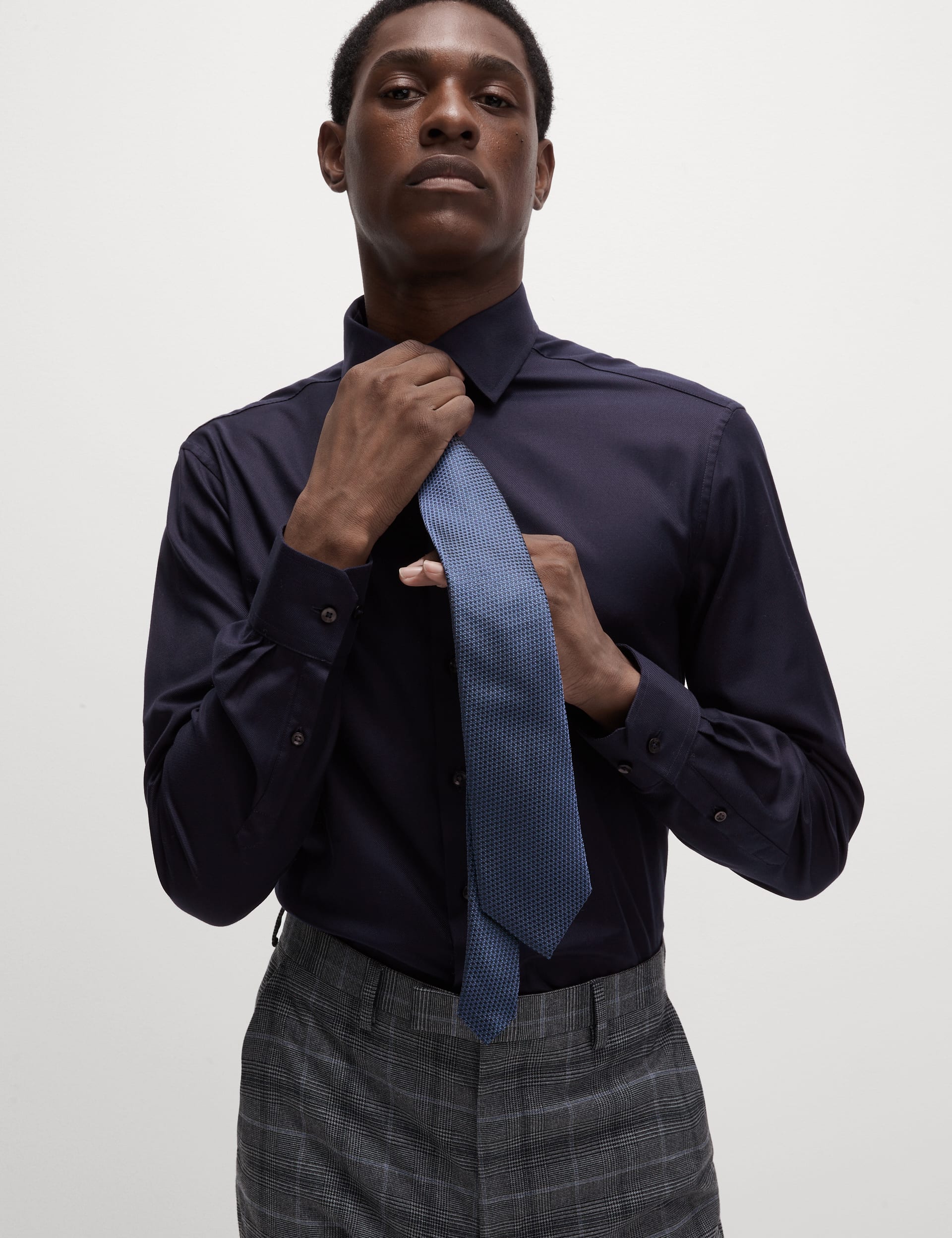 Men’s Navy Shirts | M&S