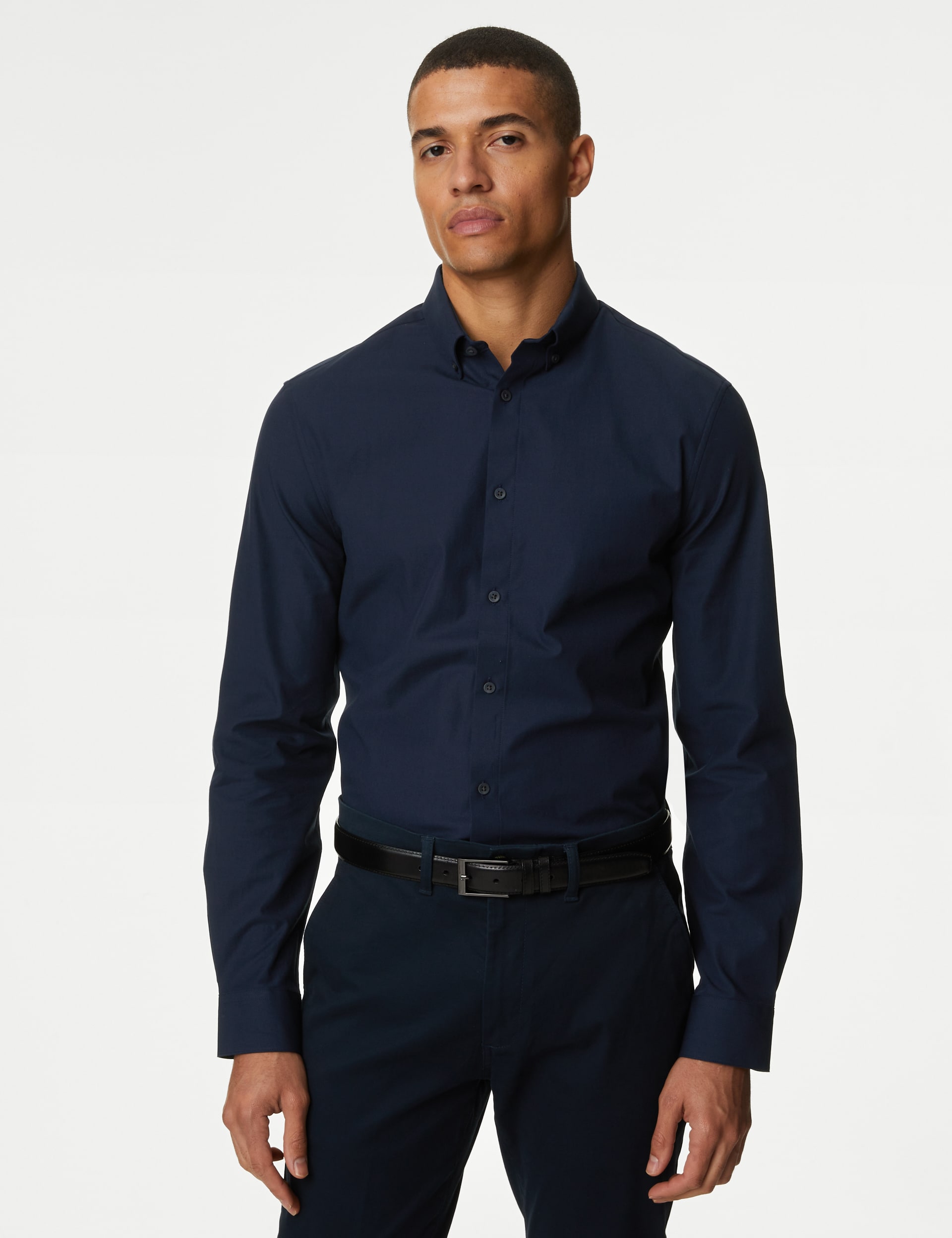 Men's Slim Fit Formal Shirts | M&S