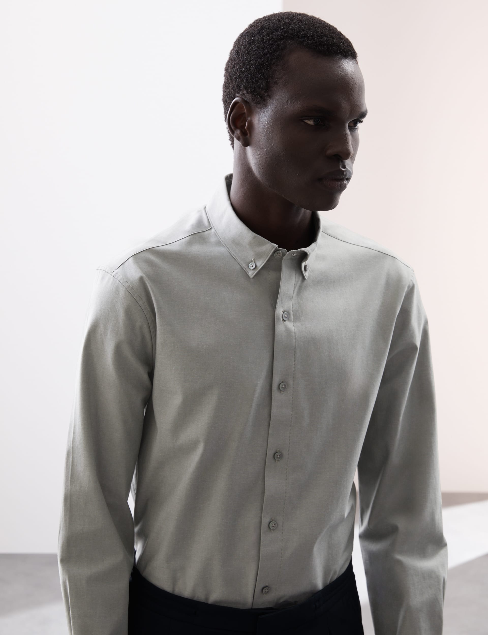 Men’s Button-Down Collar Shirts at M&S