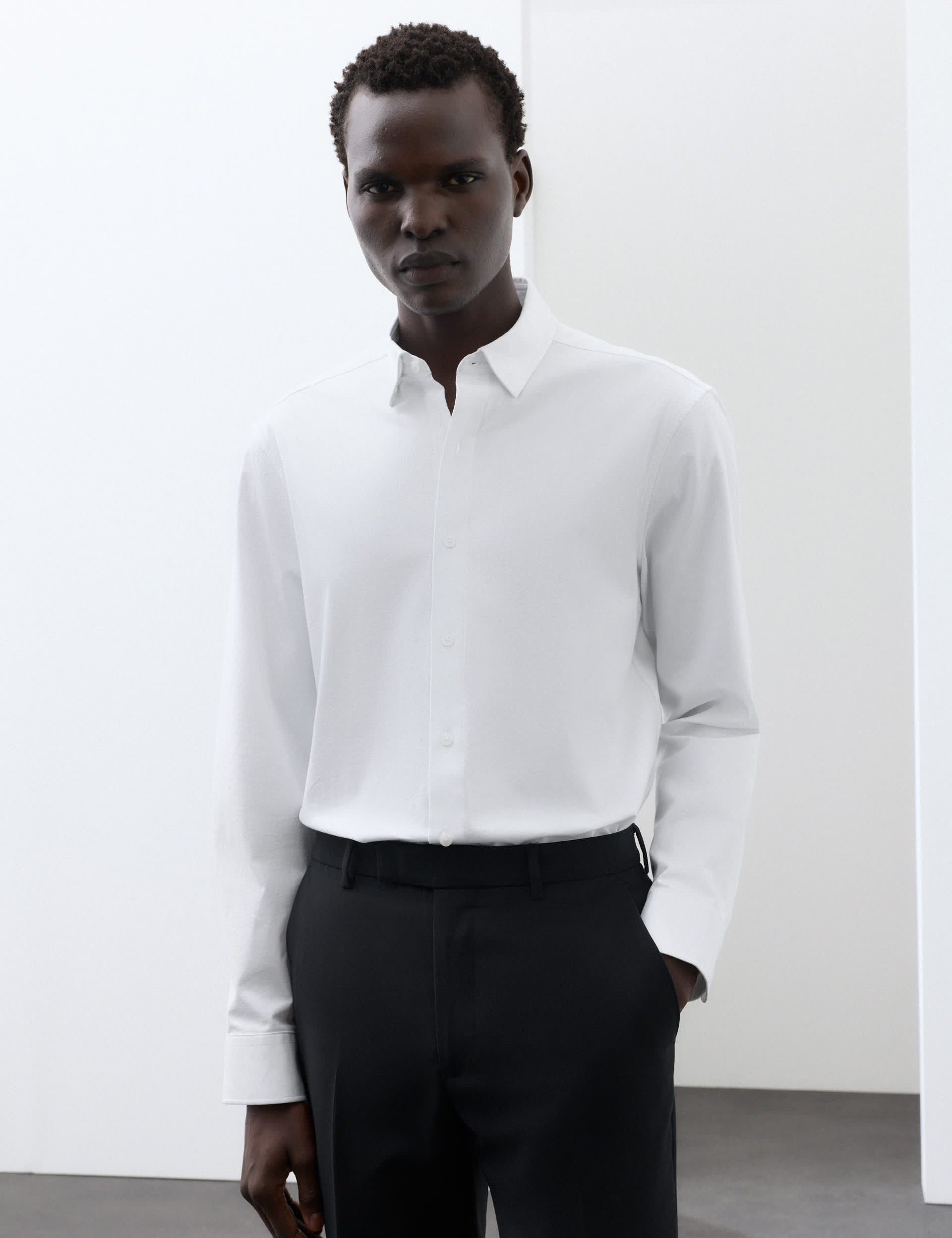 Men's Button-Down Collar Shirts | M&S