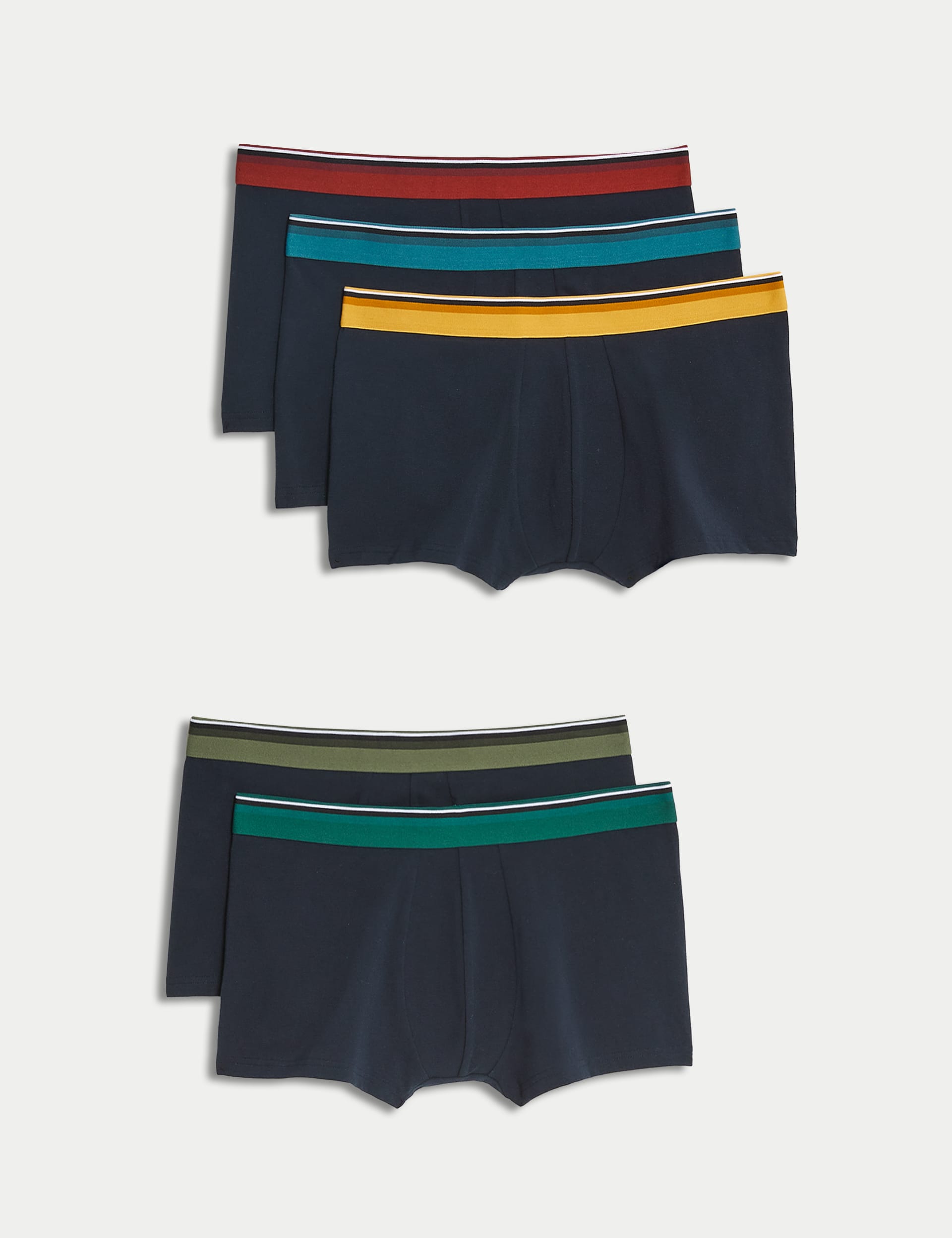 5pk Cotton Rich Cool & Fresh™ Hipsters | M&S Collection | M&S