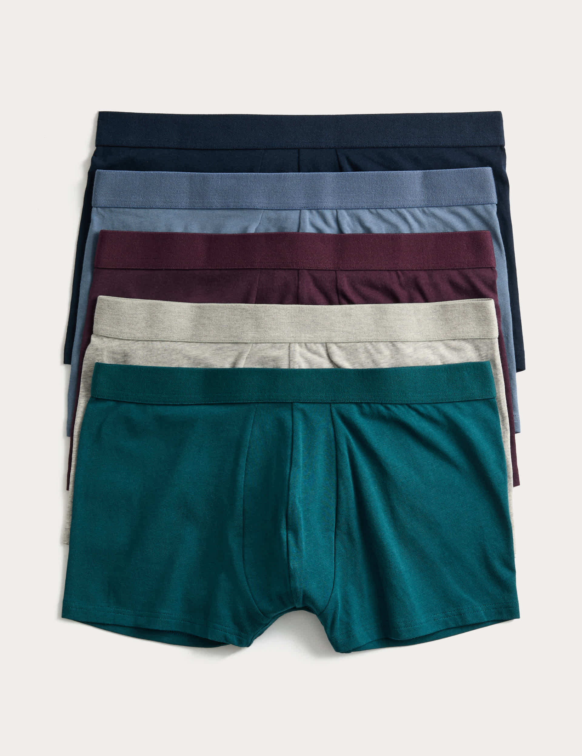 5 Pack Cotton Stretch Cool & Fresh™ Hipsters | M&S | M&S