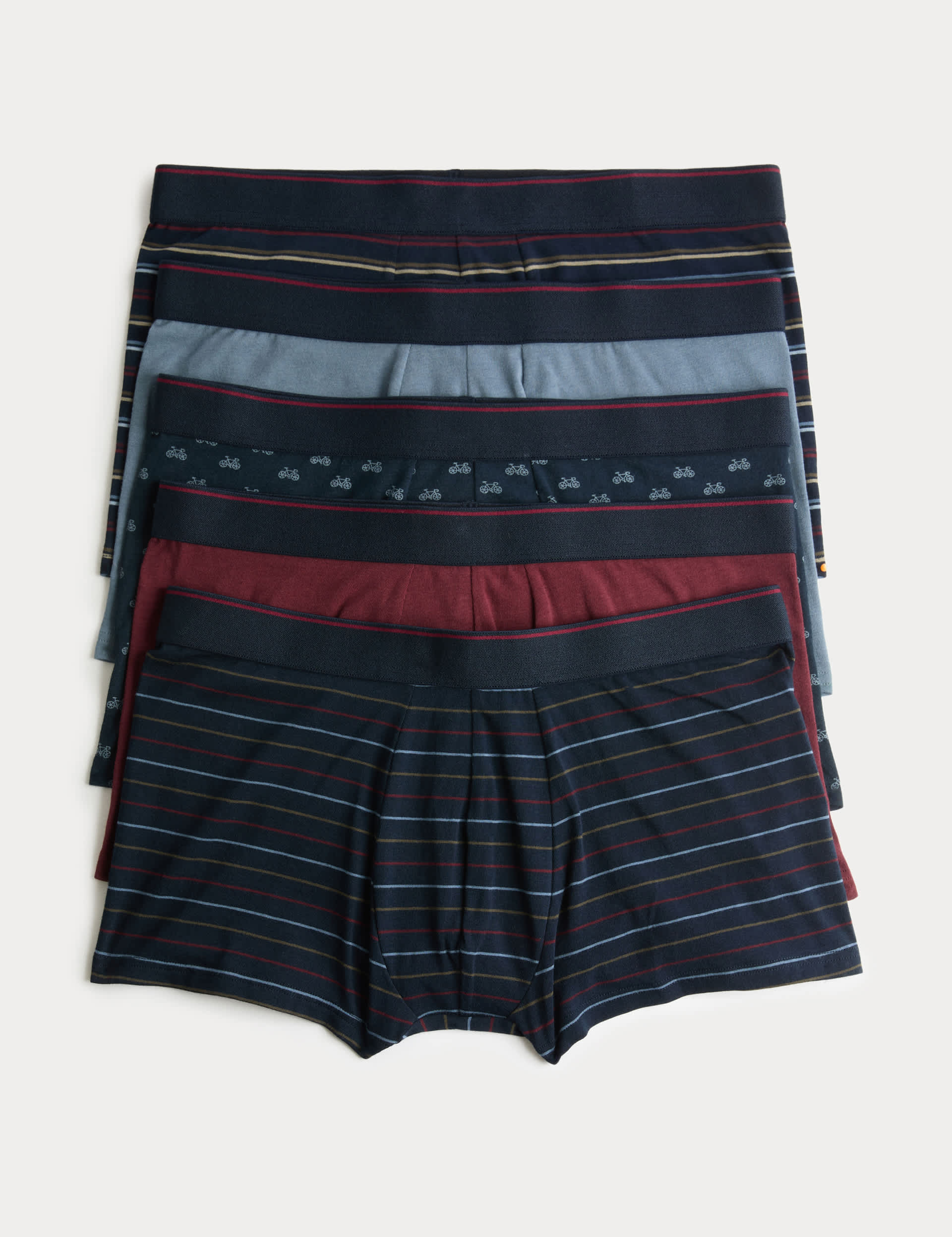 5 Pack Cotton Stretch Cool & Fresh™ Hipsters | M&S