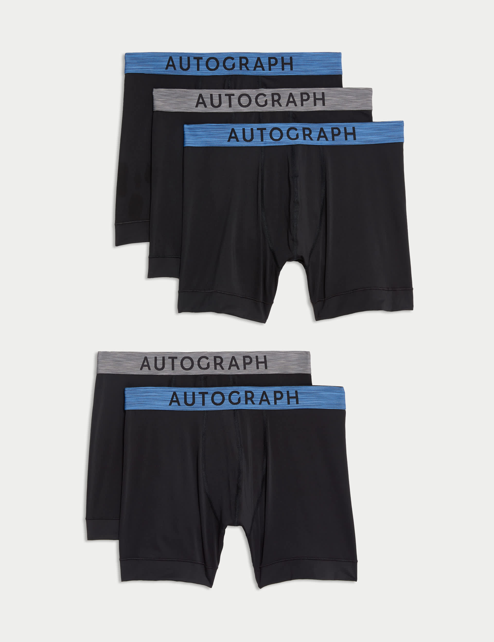 5 Pack Sports Trunks with Stretch | Autograph | M&S