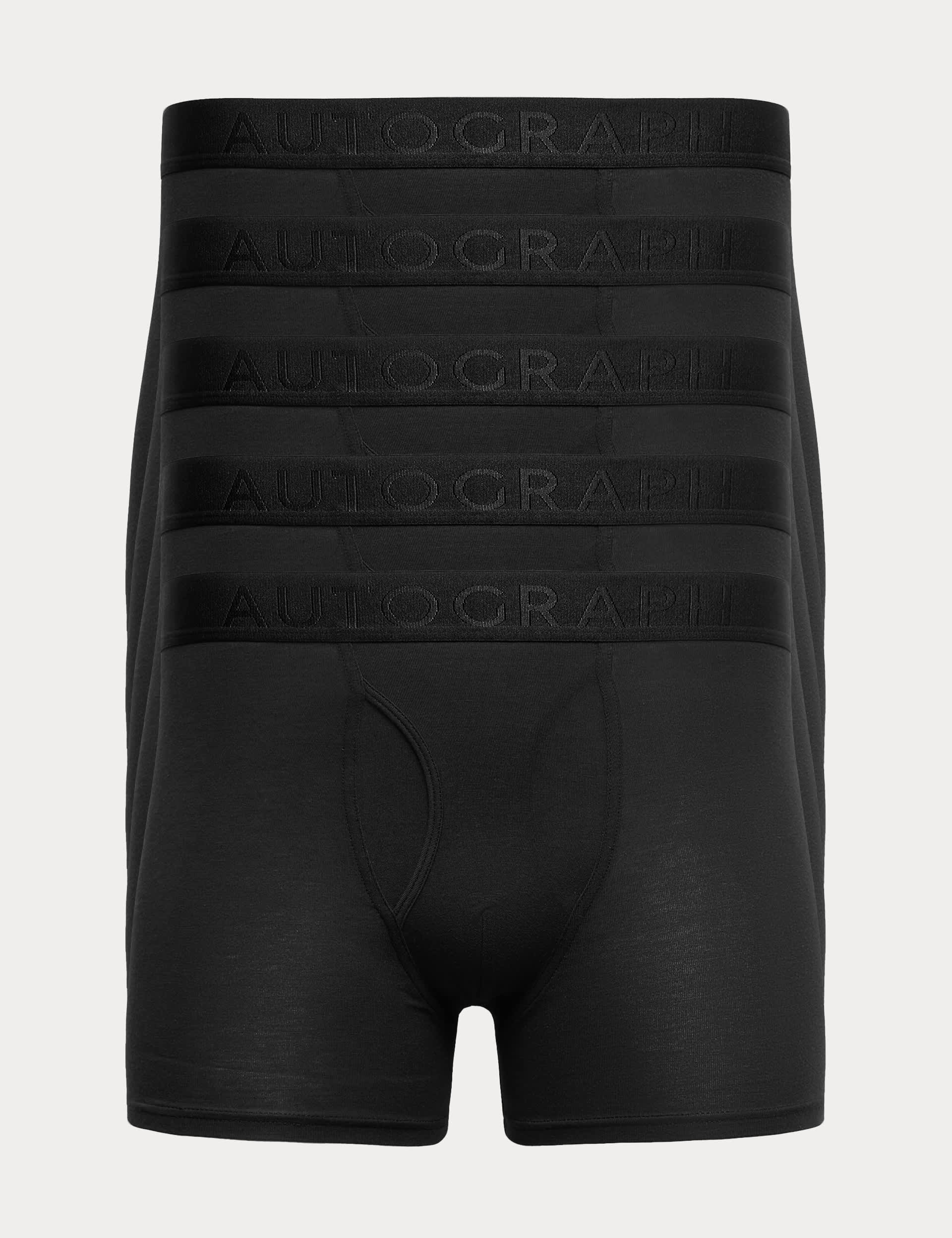 Men's Black Trunks at M&S