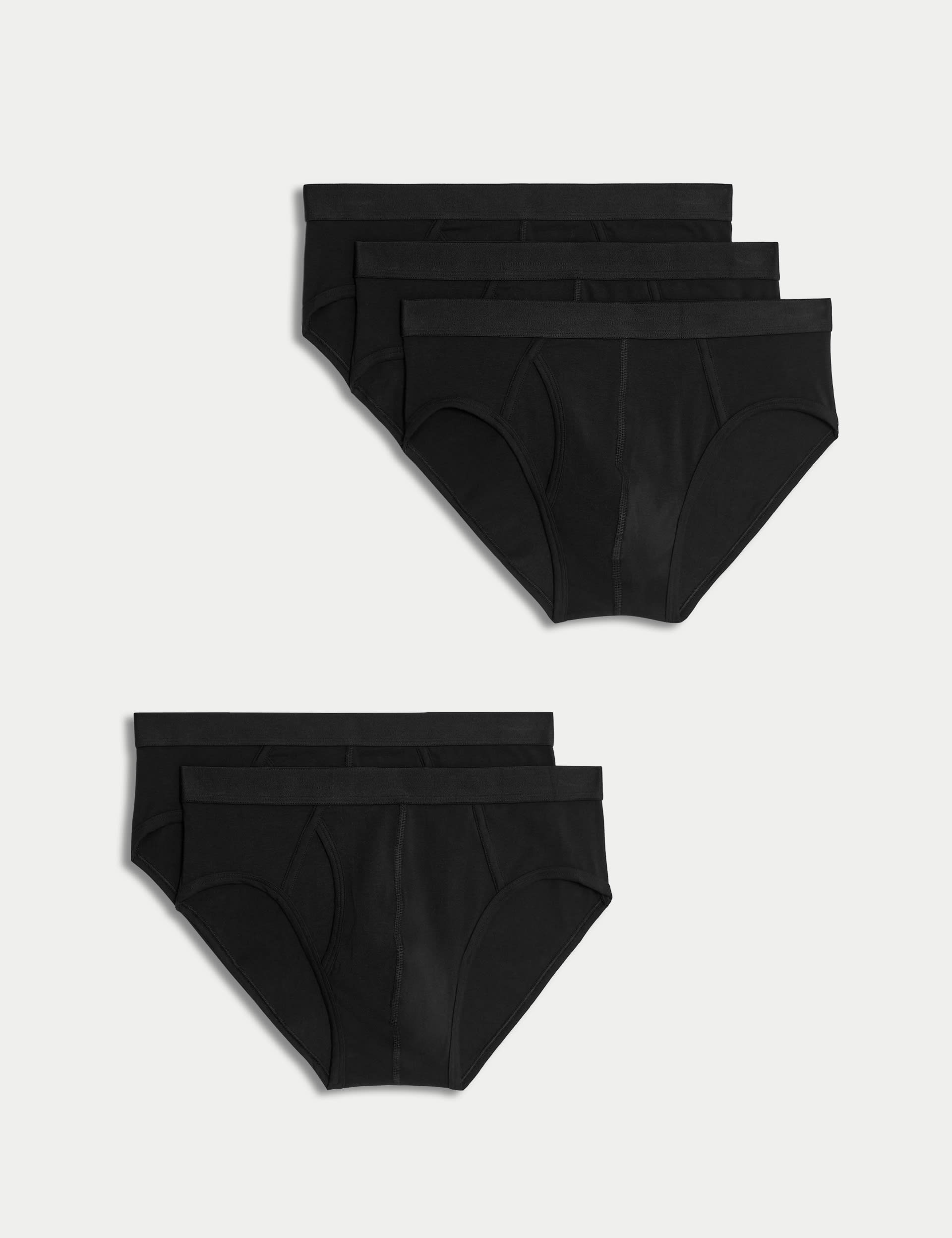 Men’s Cotton Briefs at M&S IE