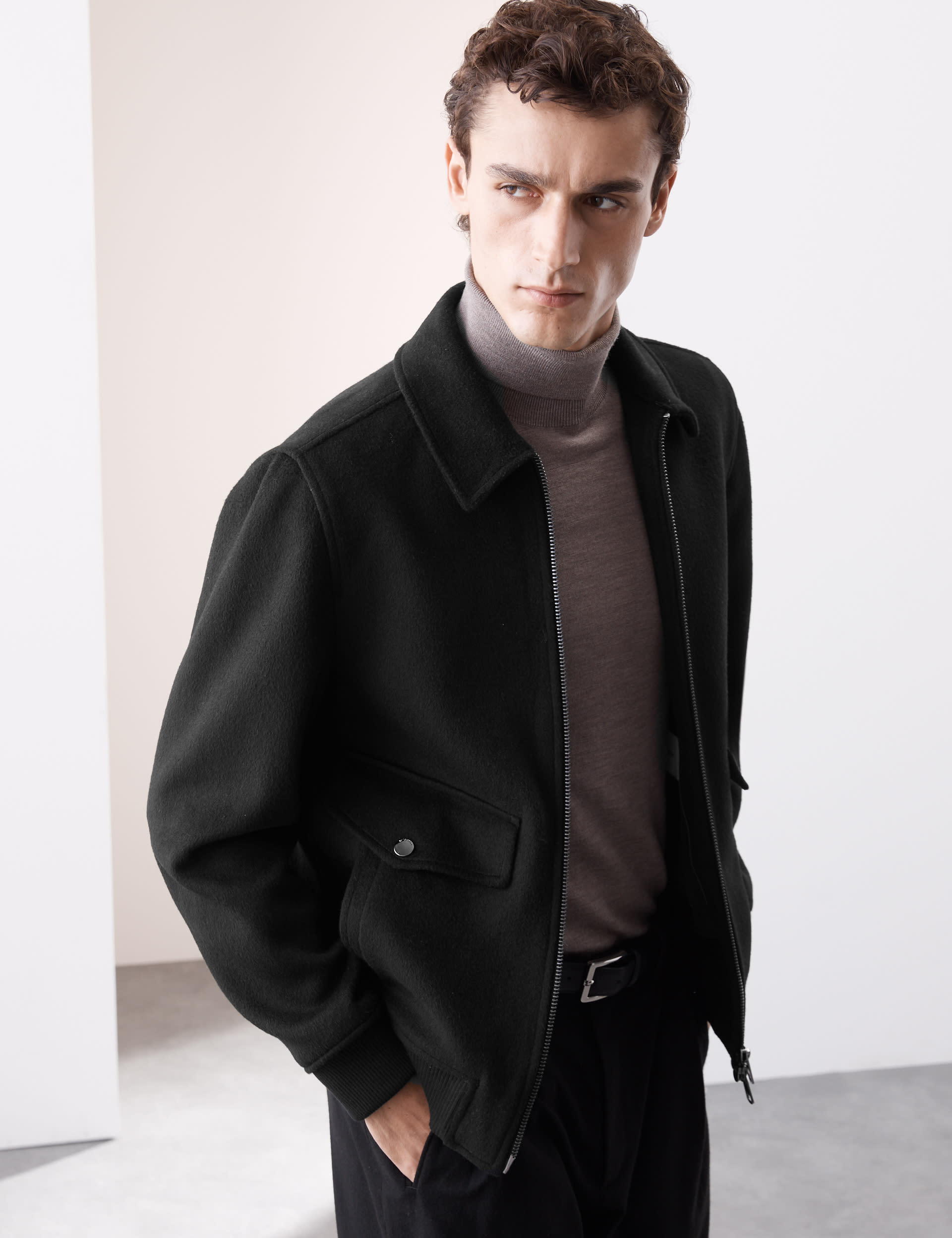 Men’s Regular-Fit Coats & Casual Jackets at M&S