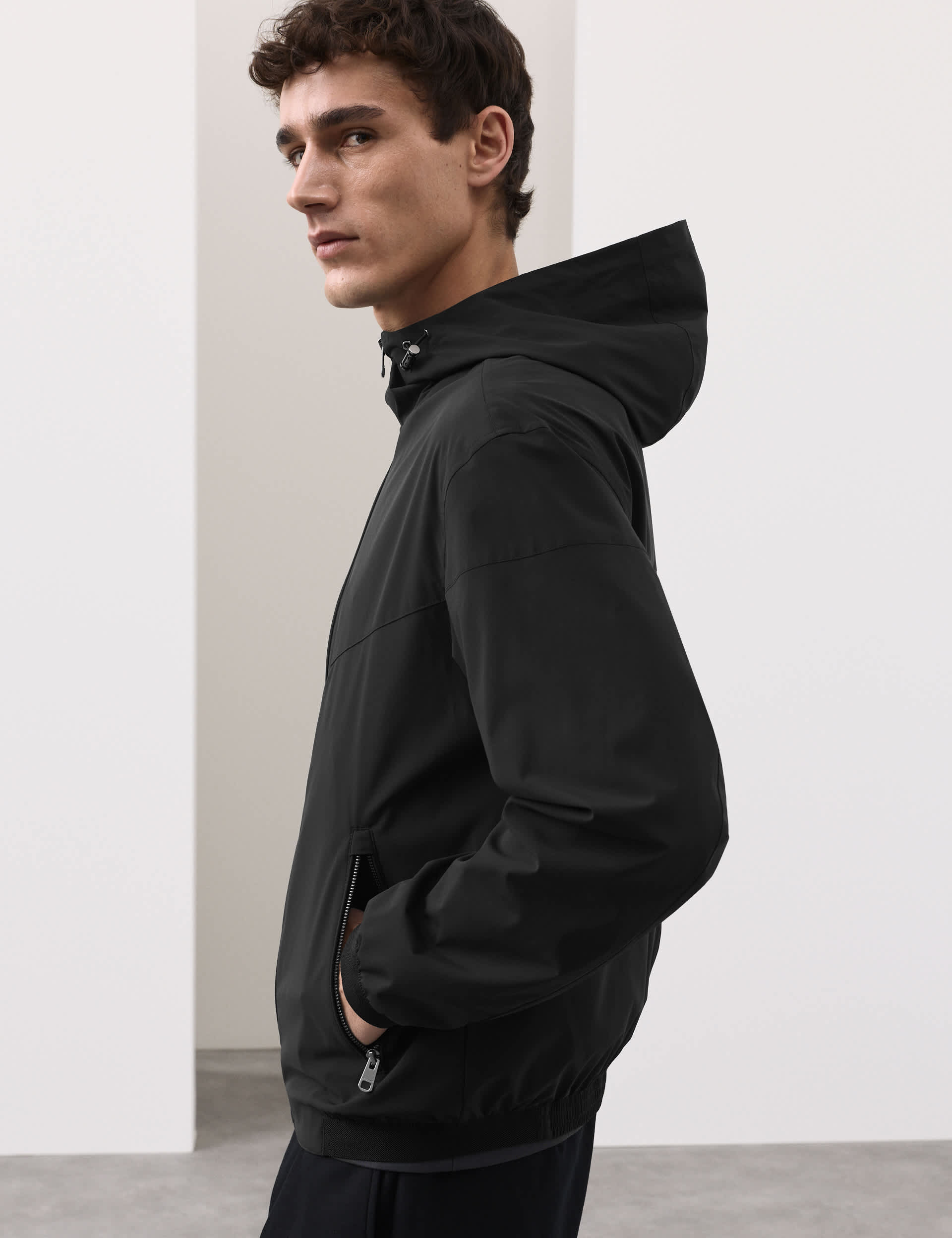 Performance Hooded Jacket with Stormwear™ | Autograph | M&S