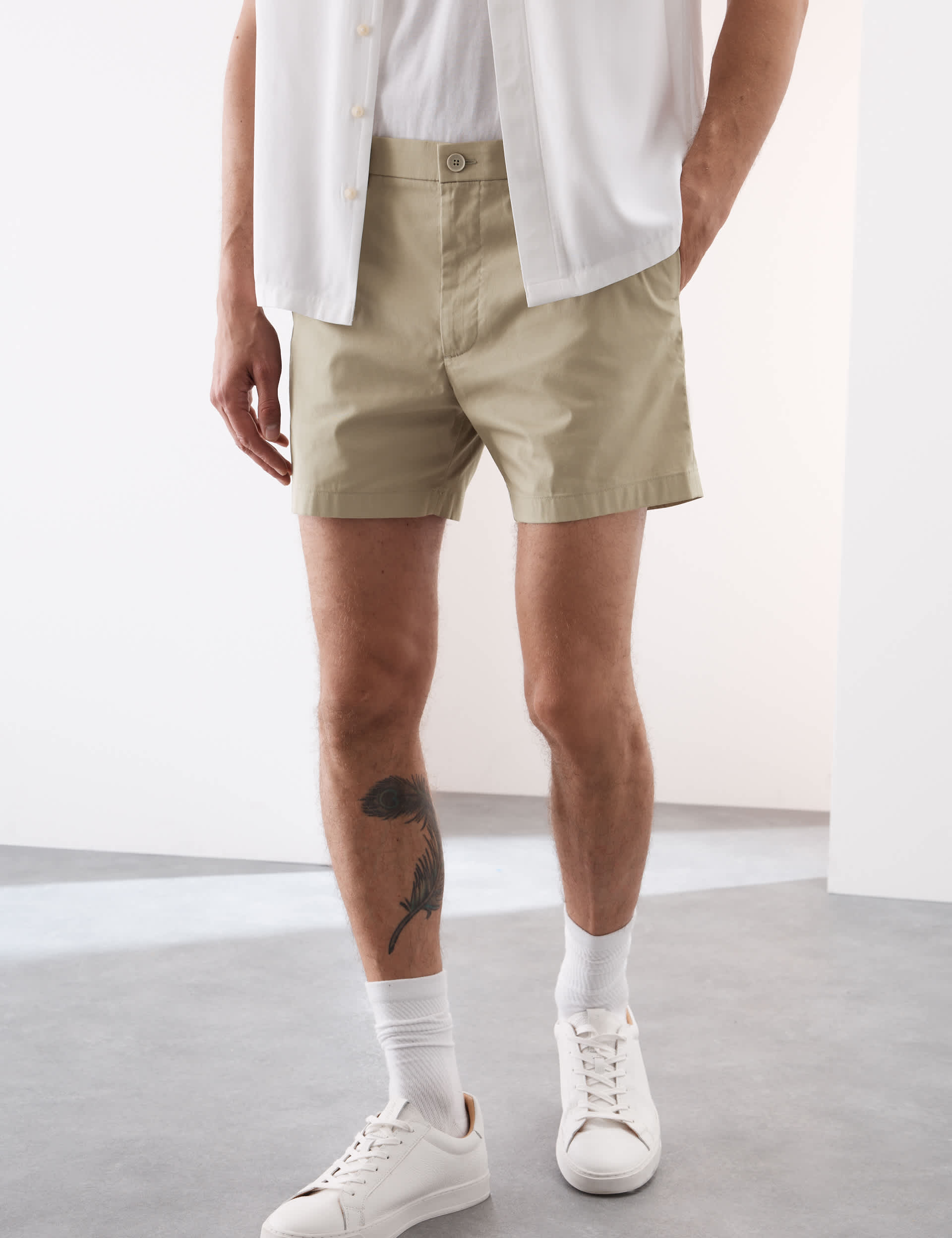 Men’s Beige Shorts at M&S
