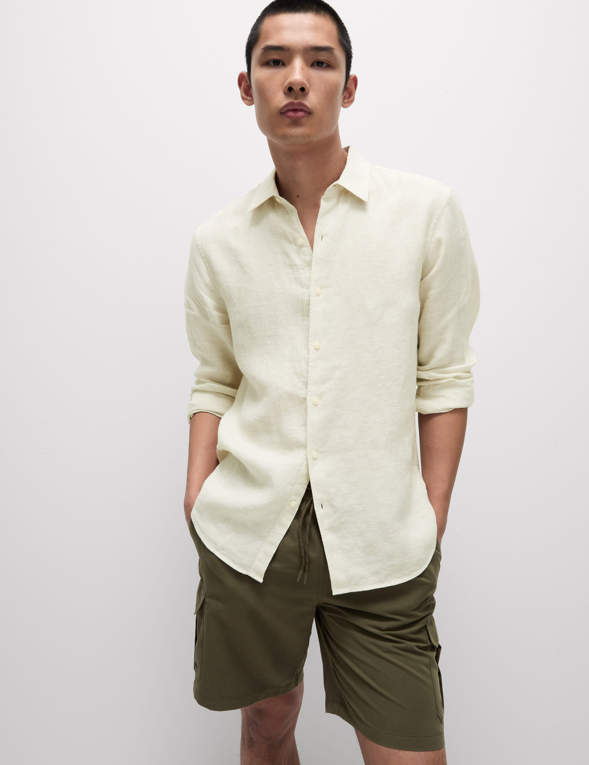 Men’s Beige Shirts at M&S