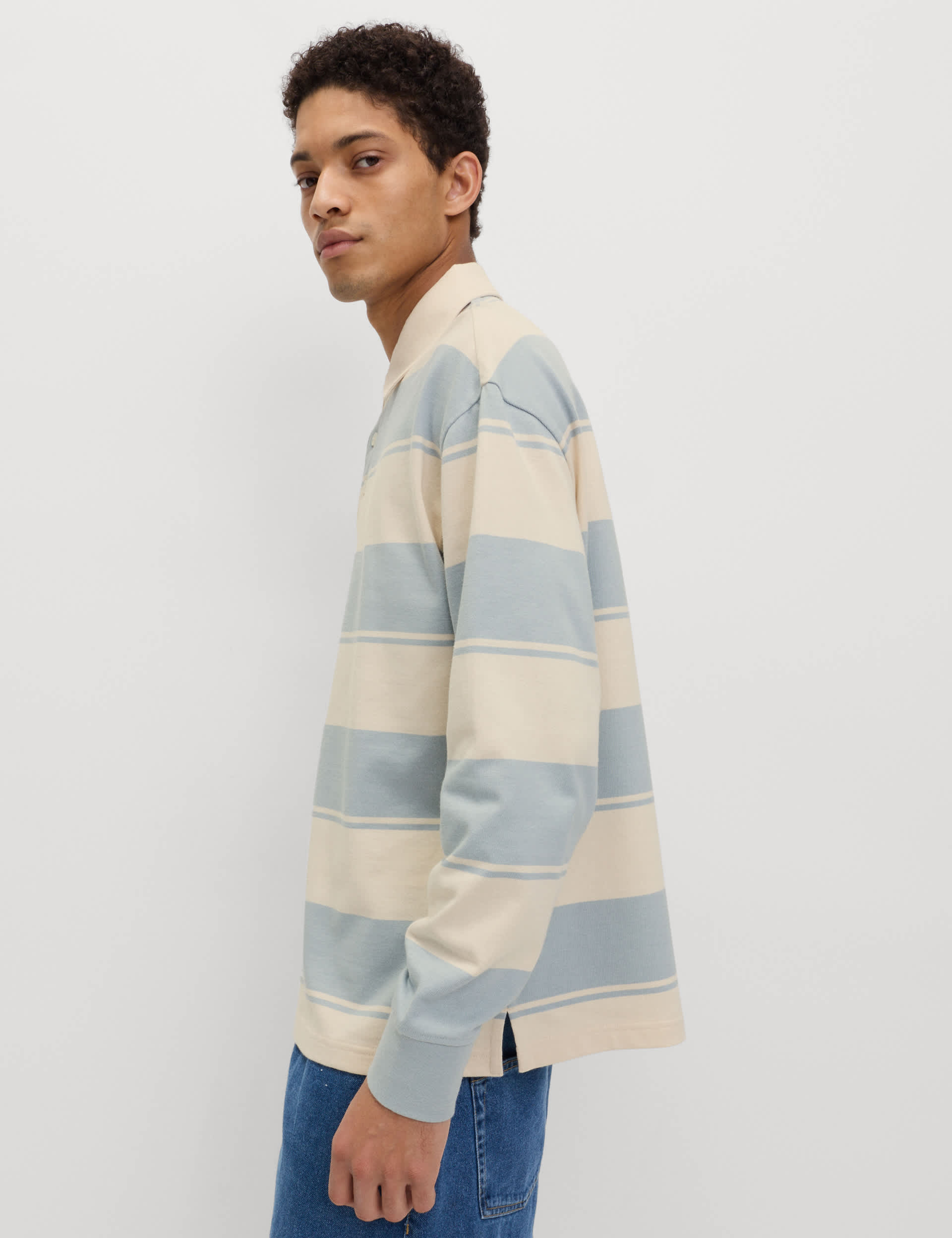 Pure Cotton Striped Rugby Shirt | M&S | M&S IE