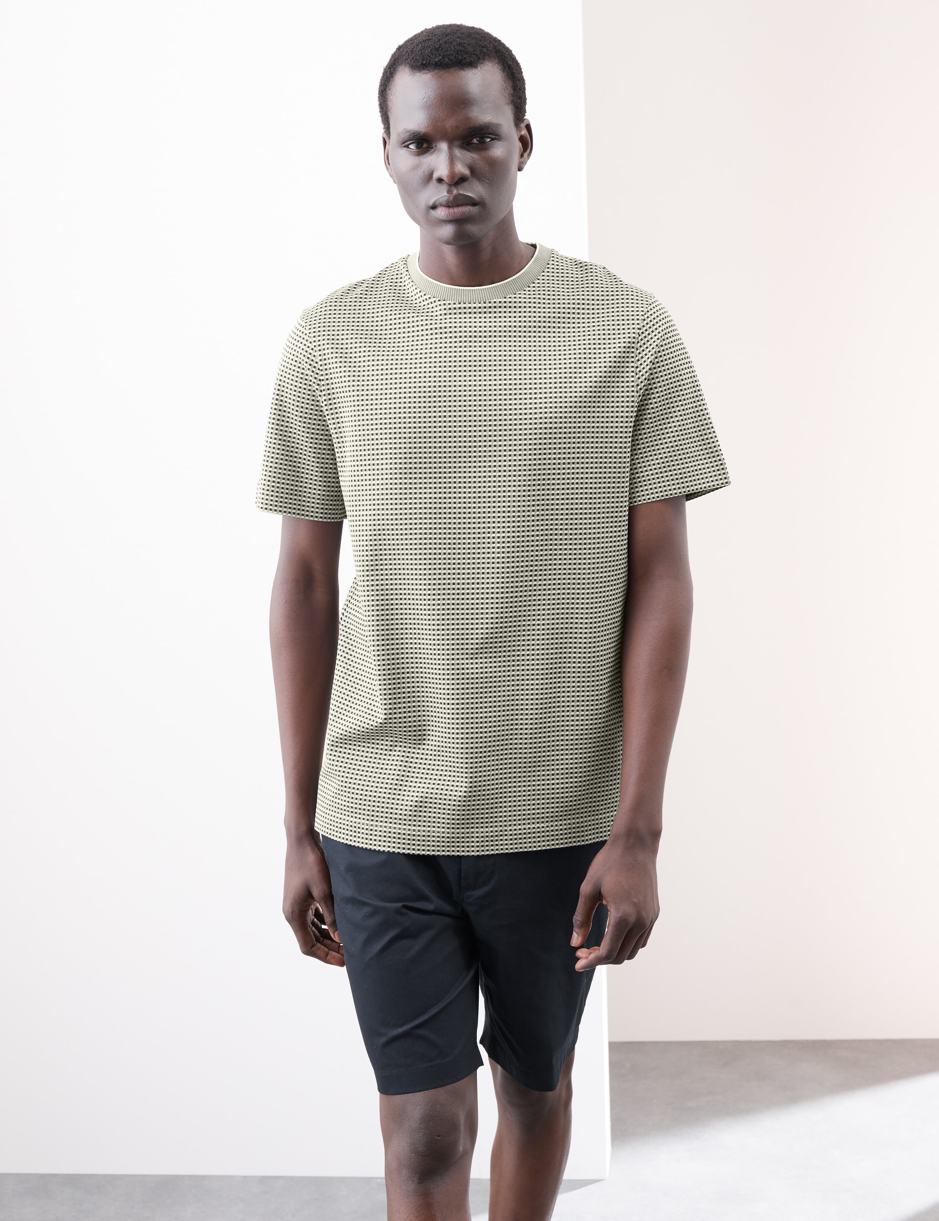 Pure Cotton Jacquard T-Shirt | Autograph | M&S