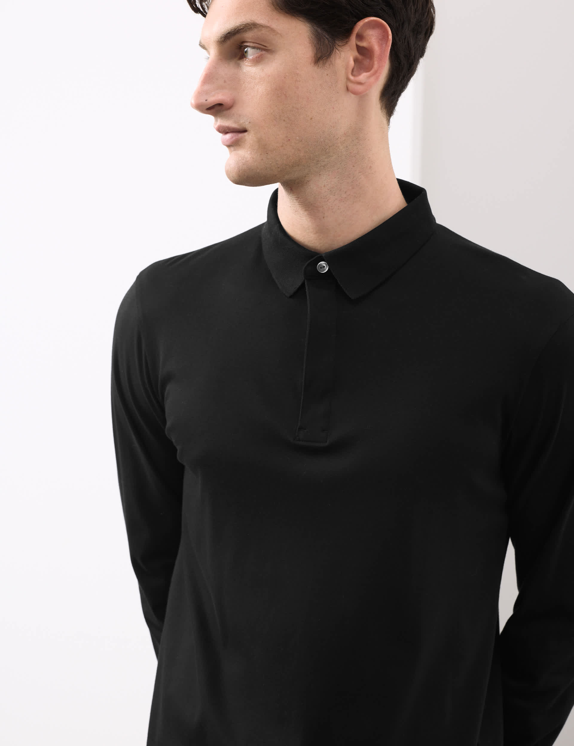 Men’s Black Polo Shirts at M&S