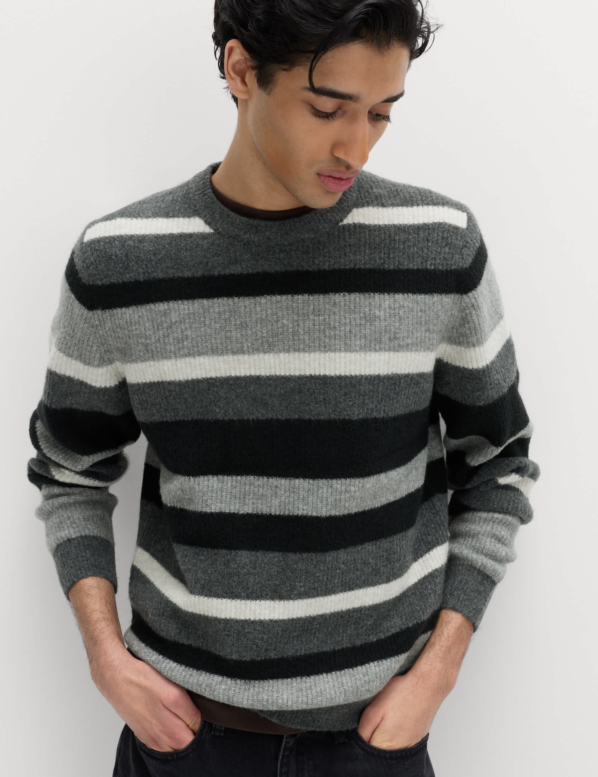 Men's Grey Jumpers at M&S