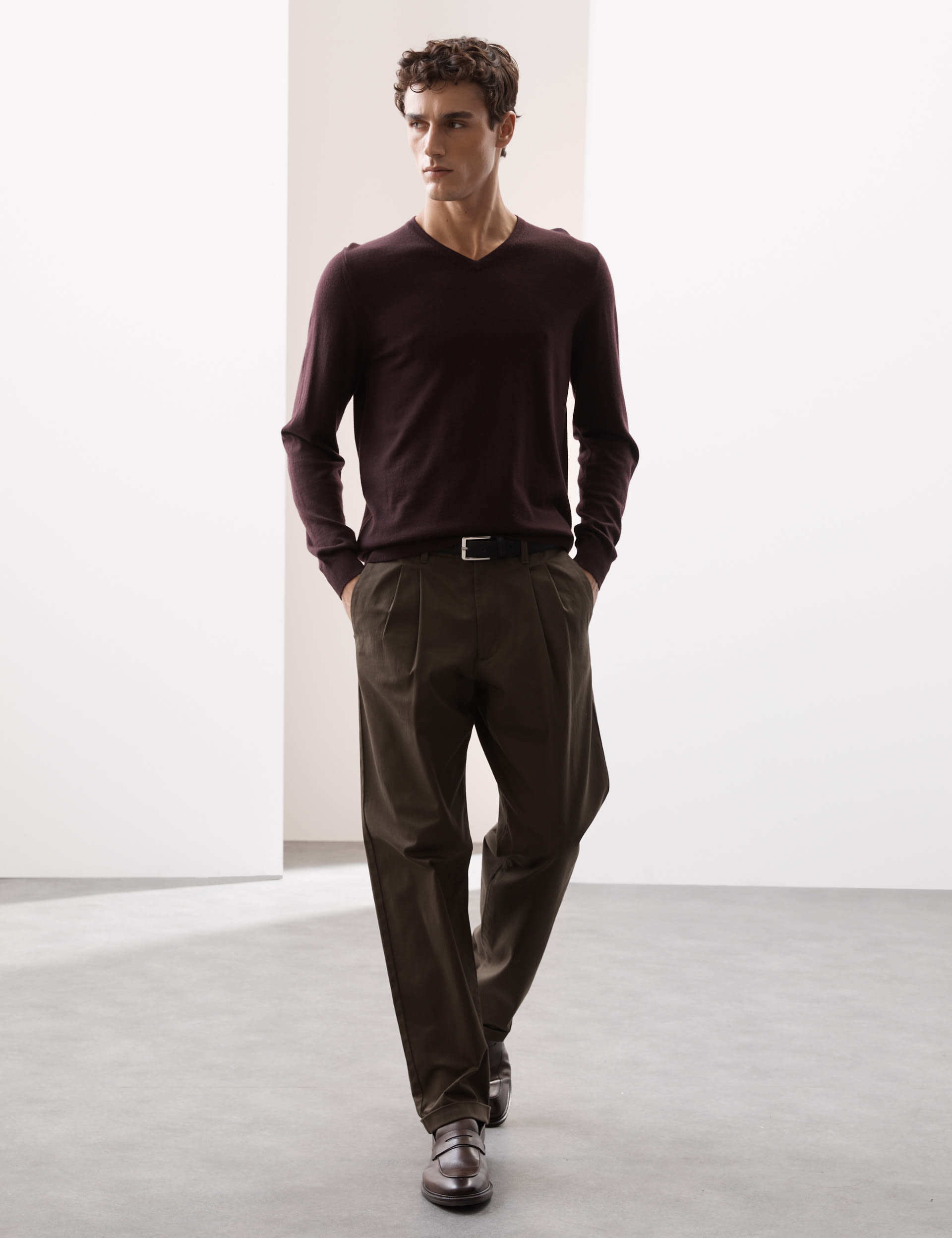 Men’s Red Jumpers at M&S