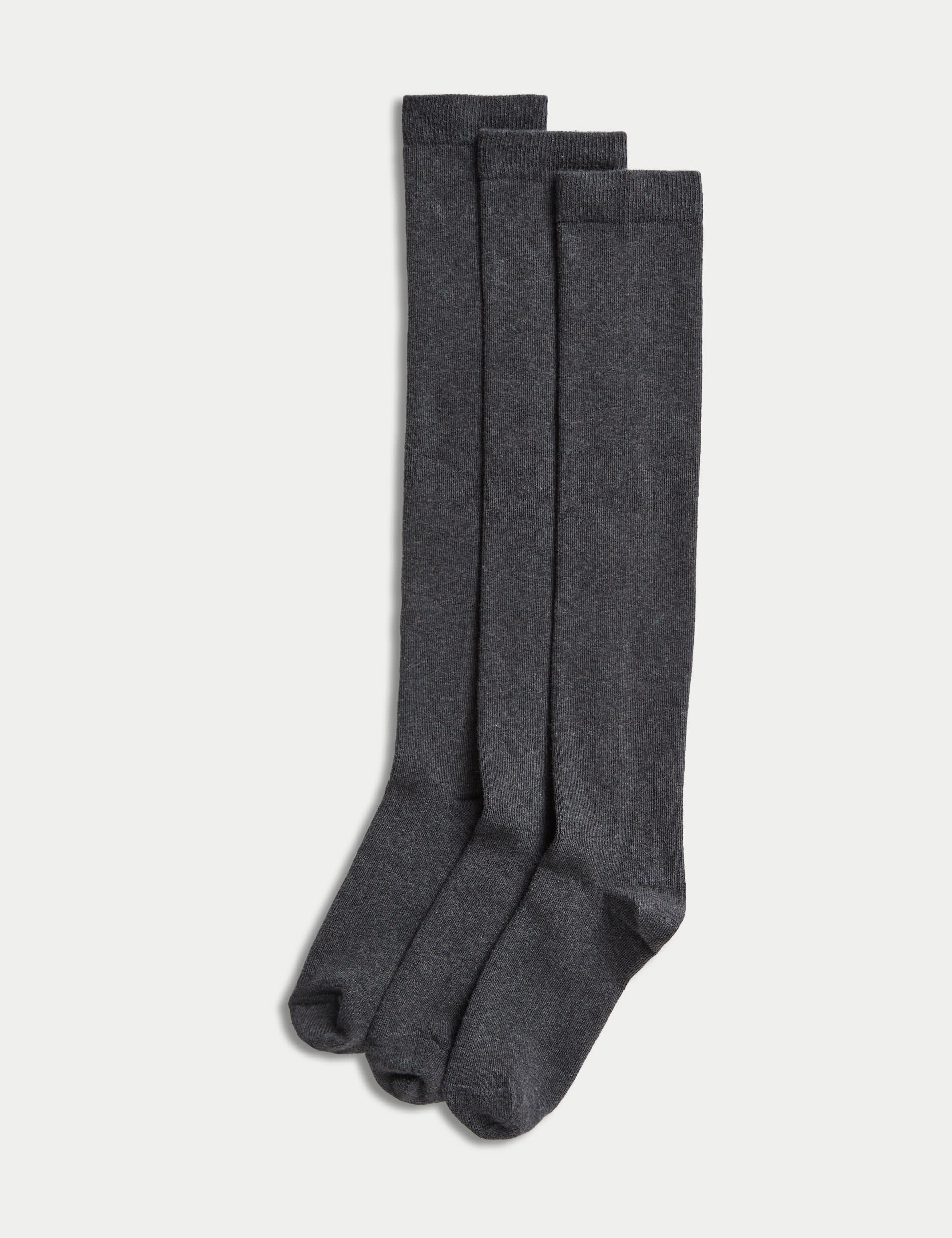3 Pack Cotton Rich Over the Knee Socks | M&S | M&S