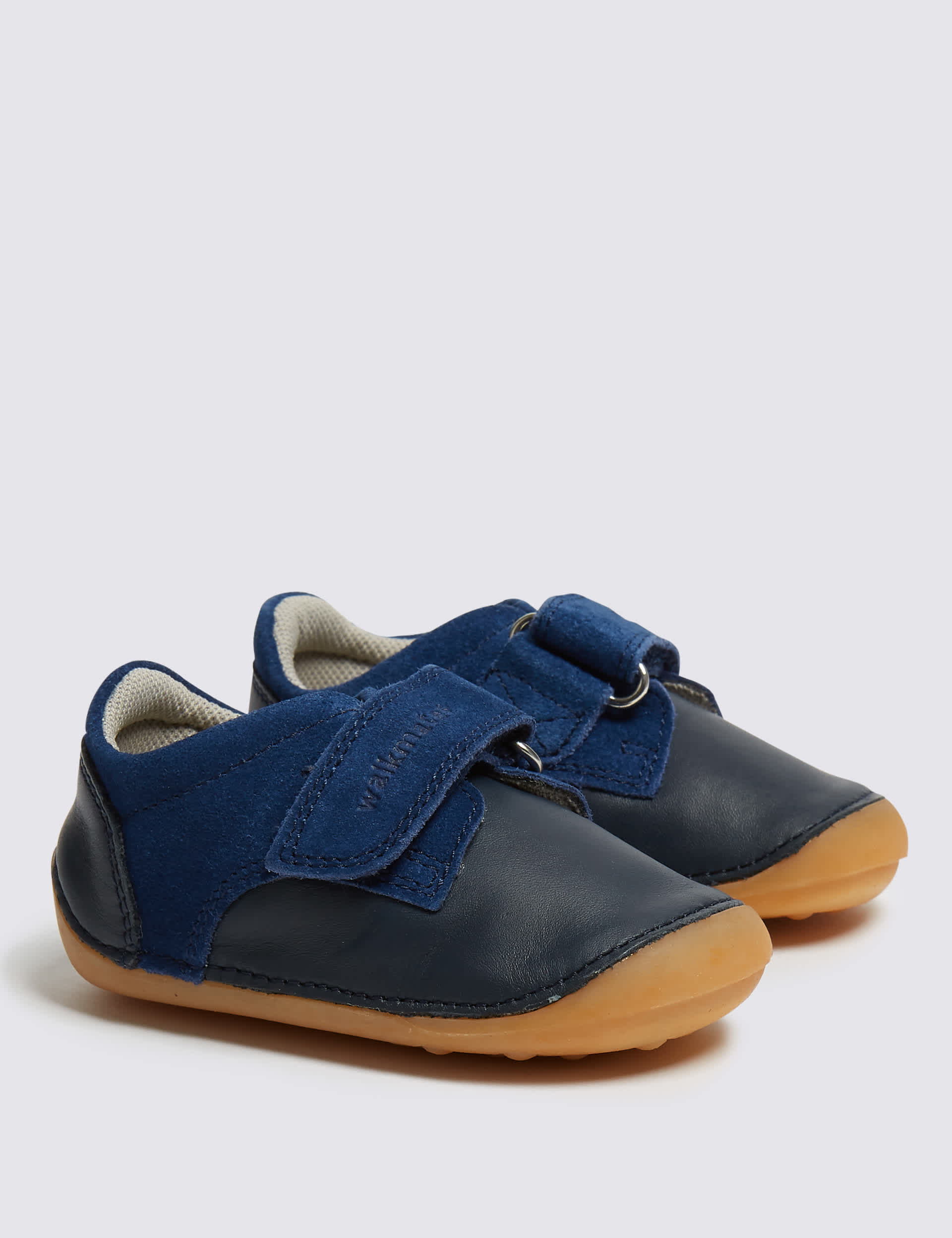 Kids' Leather Pre Walker Shoes (2 Small - 5 Small) | Walkmates™ | M&S IE