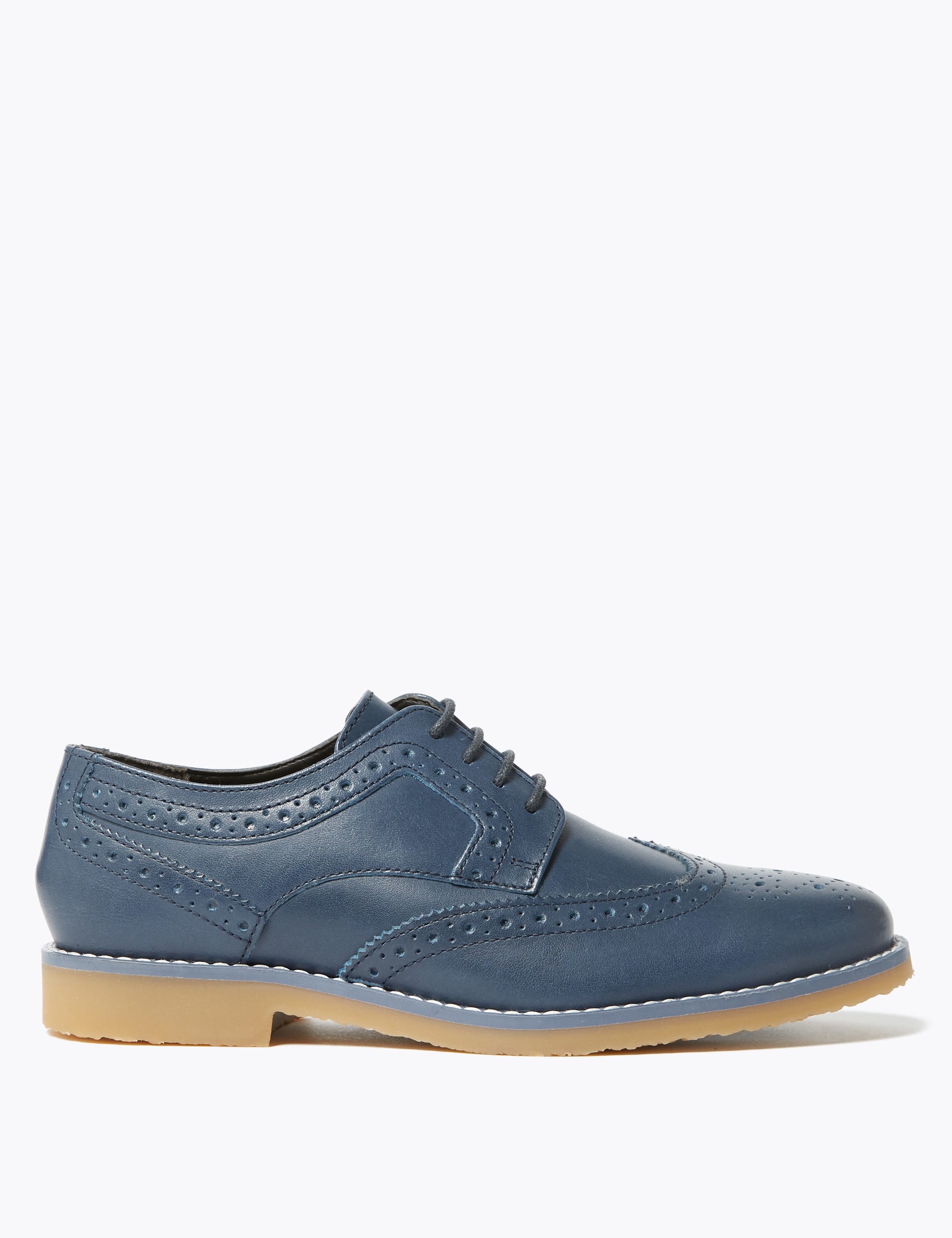 Kids' Leather Brogues (13 Small - 7 Large) | M&S