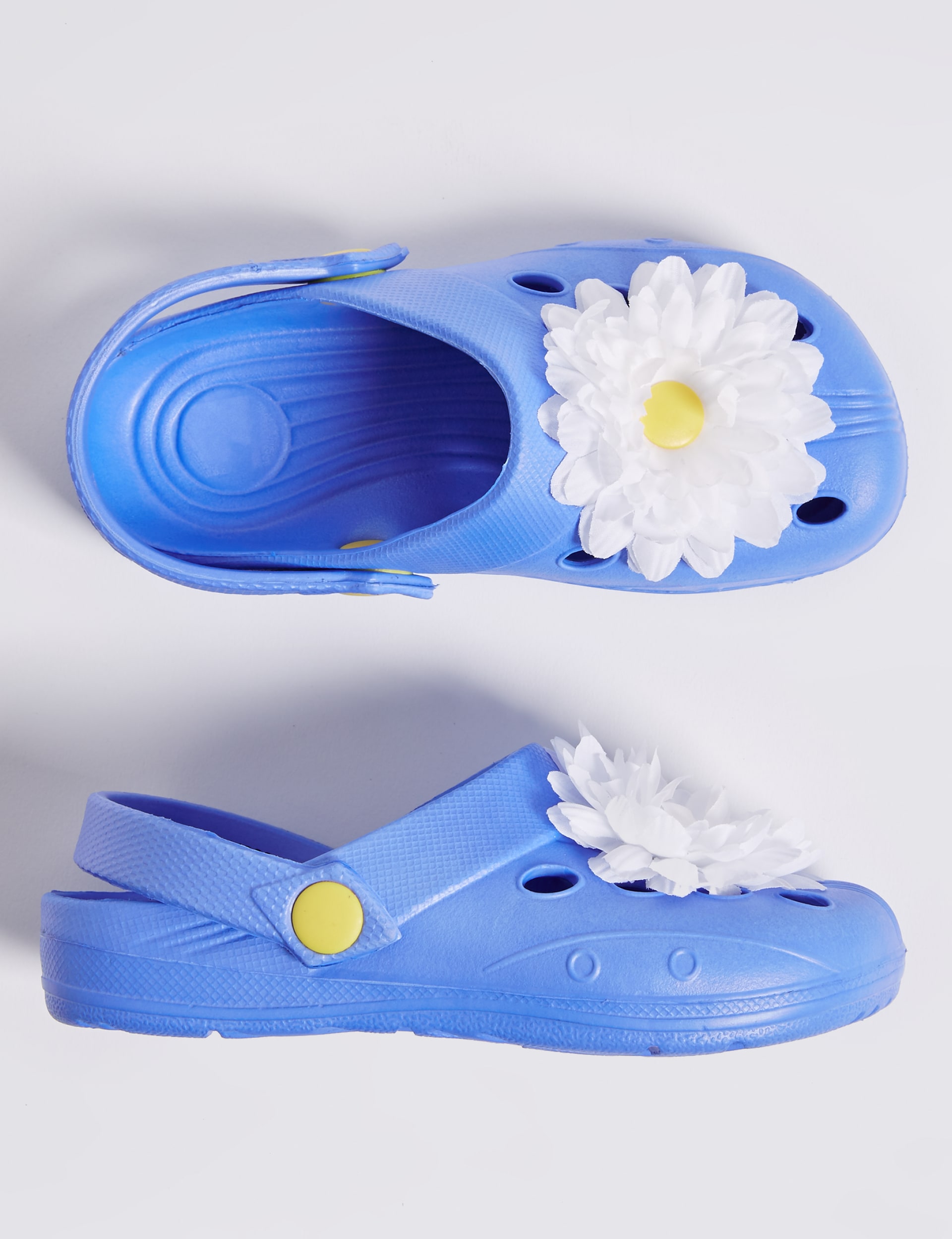 Kids' Flower Cloggs (6 Small - 12 Small) | M&S