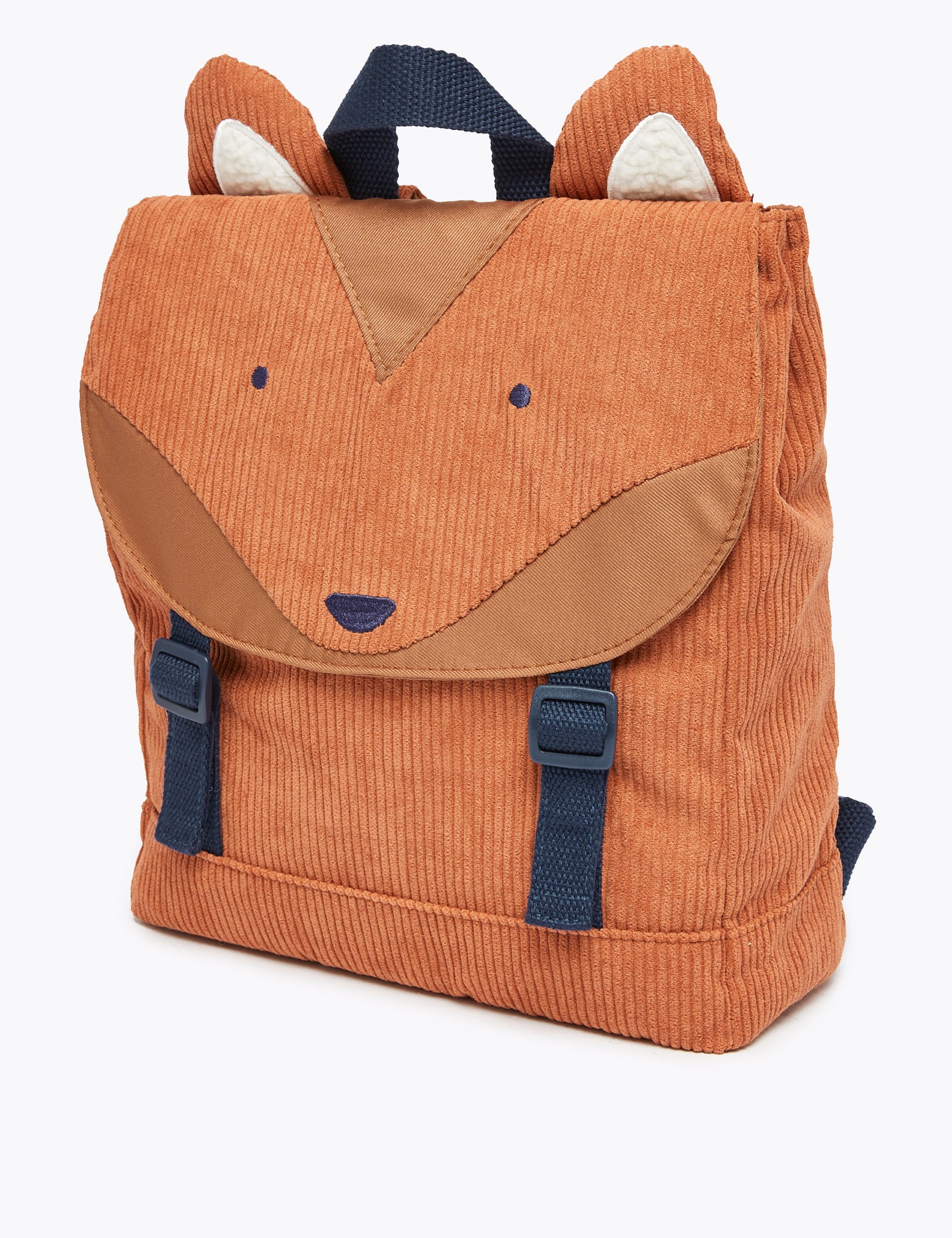 Kids’ Cord Fox Print Backpack | M&S IE