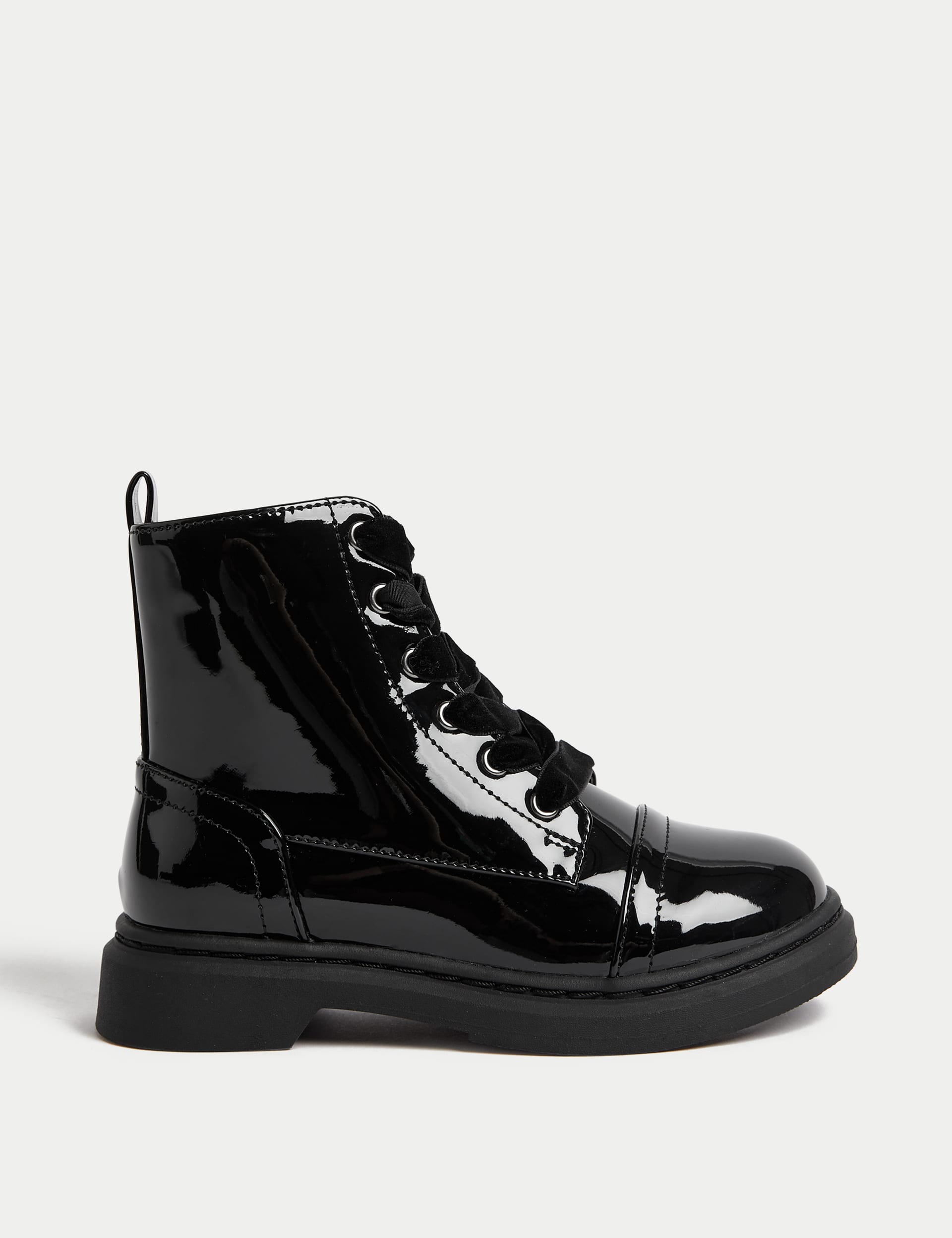 Girls’ Black Boots at M&S
