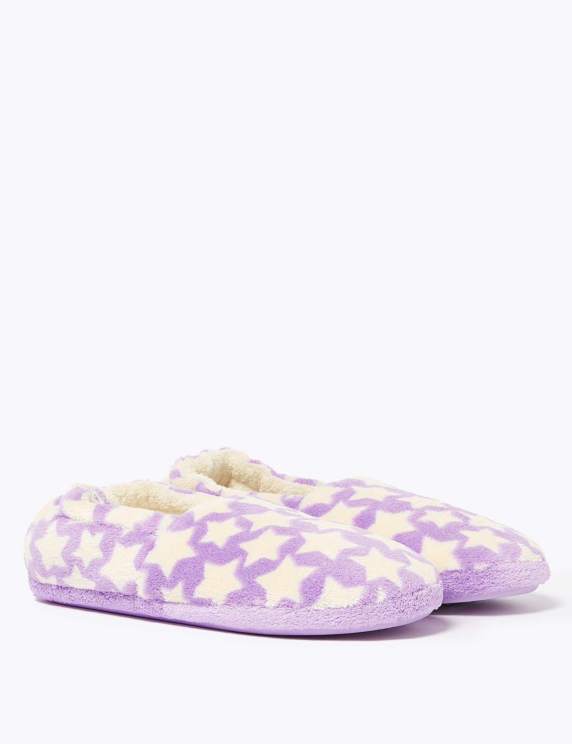 Kids' Star Slippers (13 Small – 6 Large) | M&S