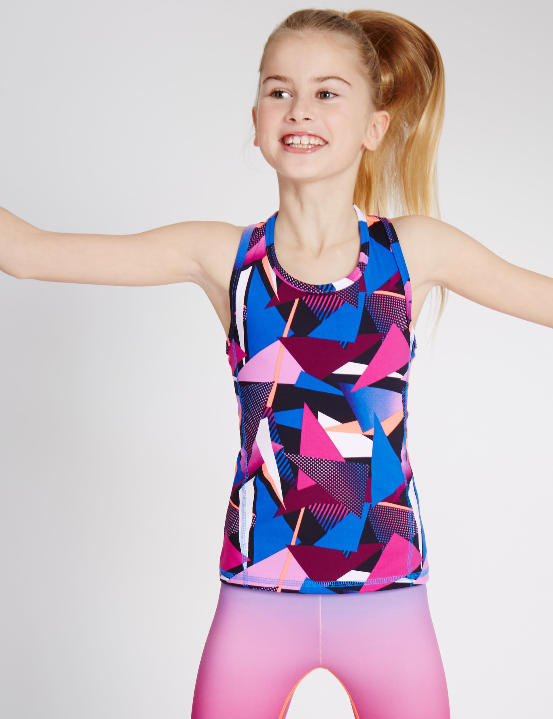 Sport All Over Print Vest (5-14 Years) | M&S