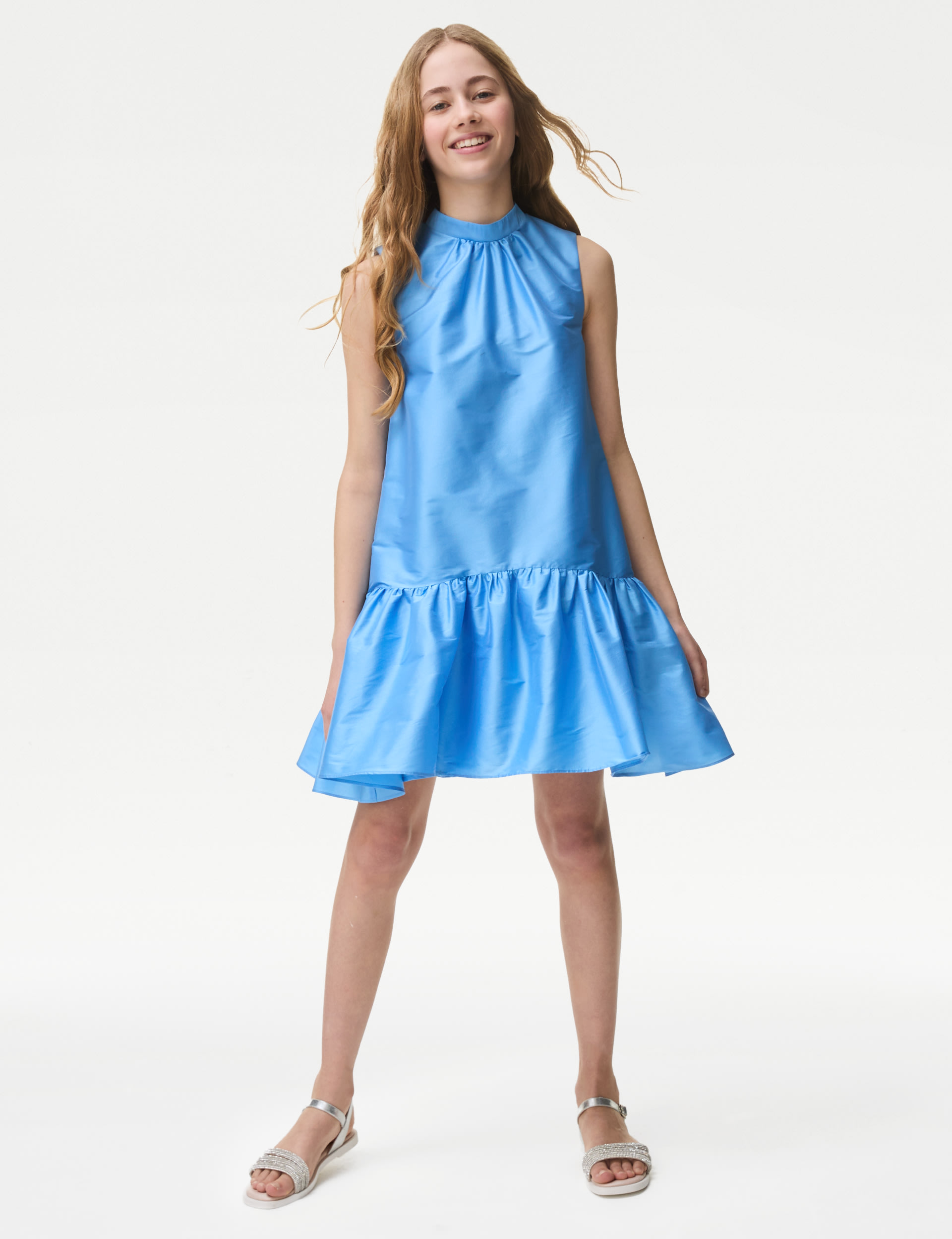 Girls' Blue Dresses | M&S