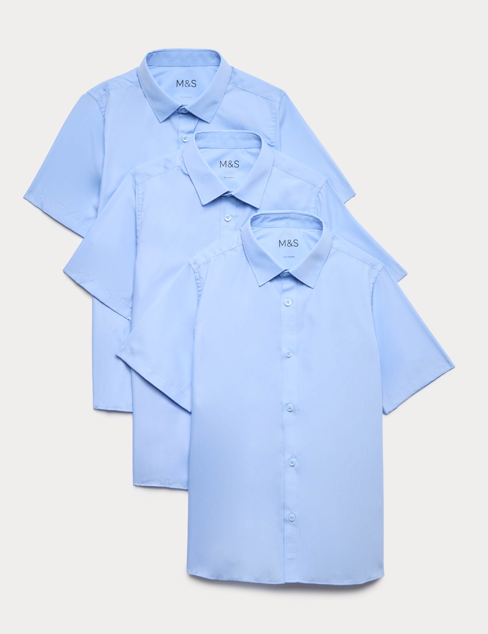 Blue School Shirts | M&S