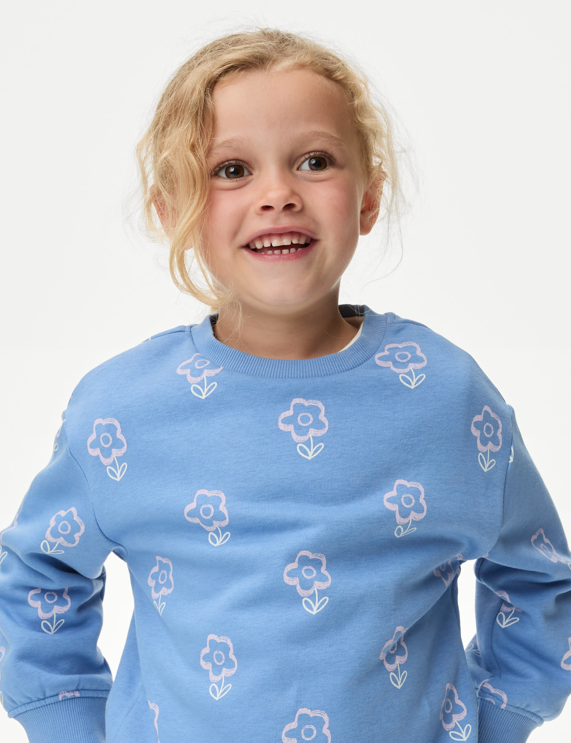 Girls' Blue Jumpers | M&S