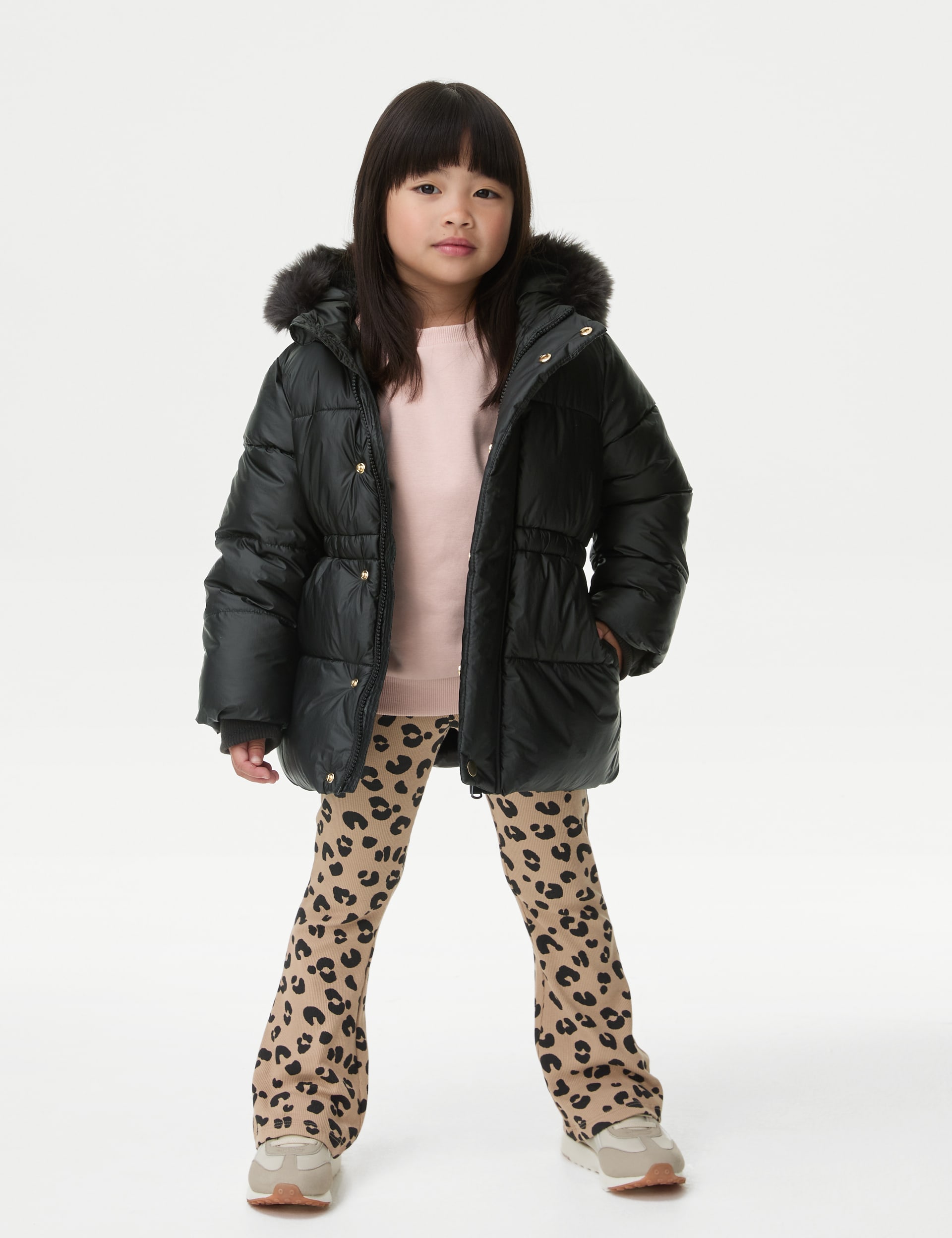 Girls’ Black Coats | M&S