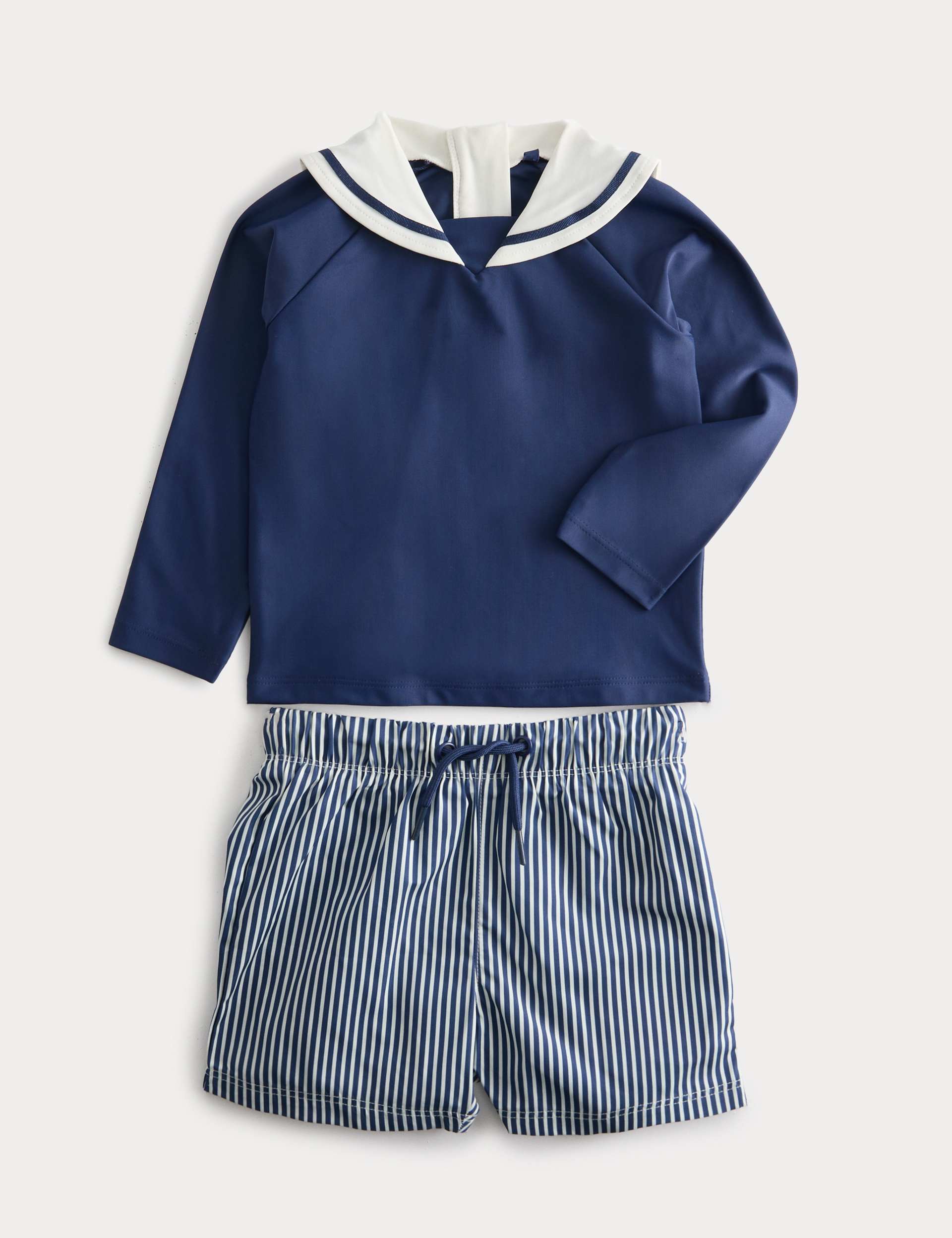 2 PIECE SAILOR SWIM SET (0-3 YRS) | M&S