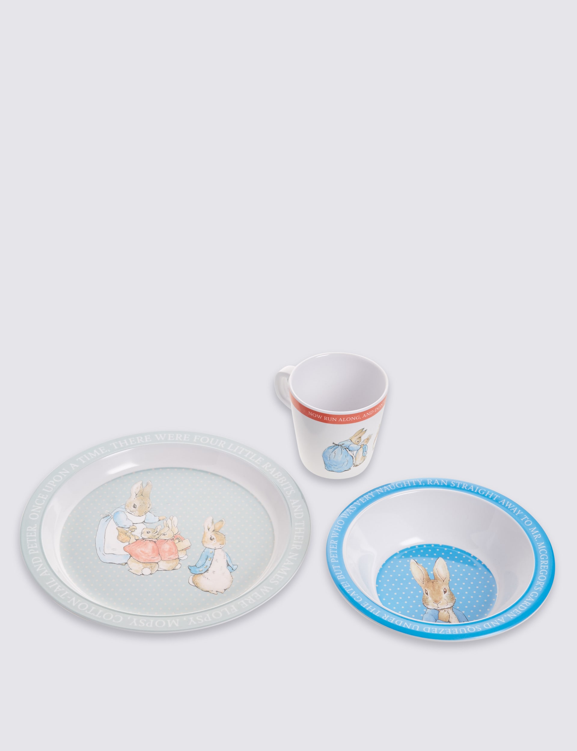 Peter Rabbit™ Melamine Tableware Set | M&S