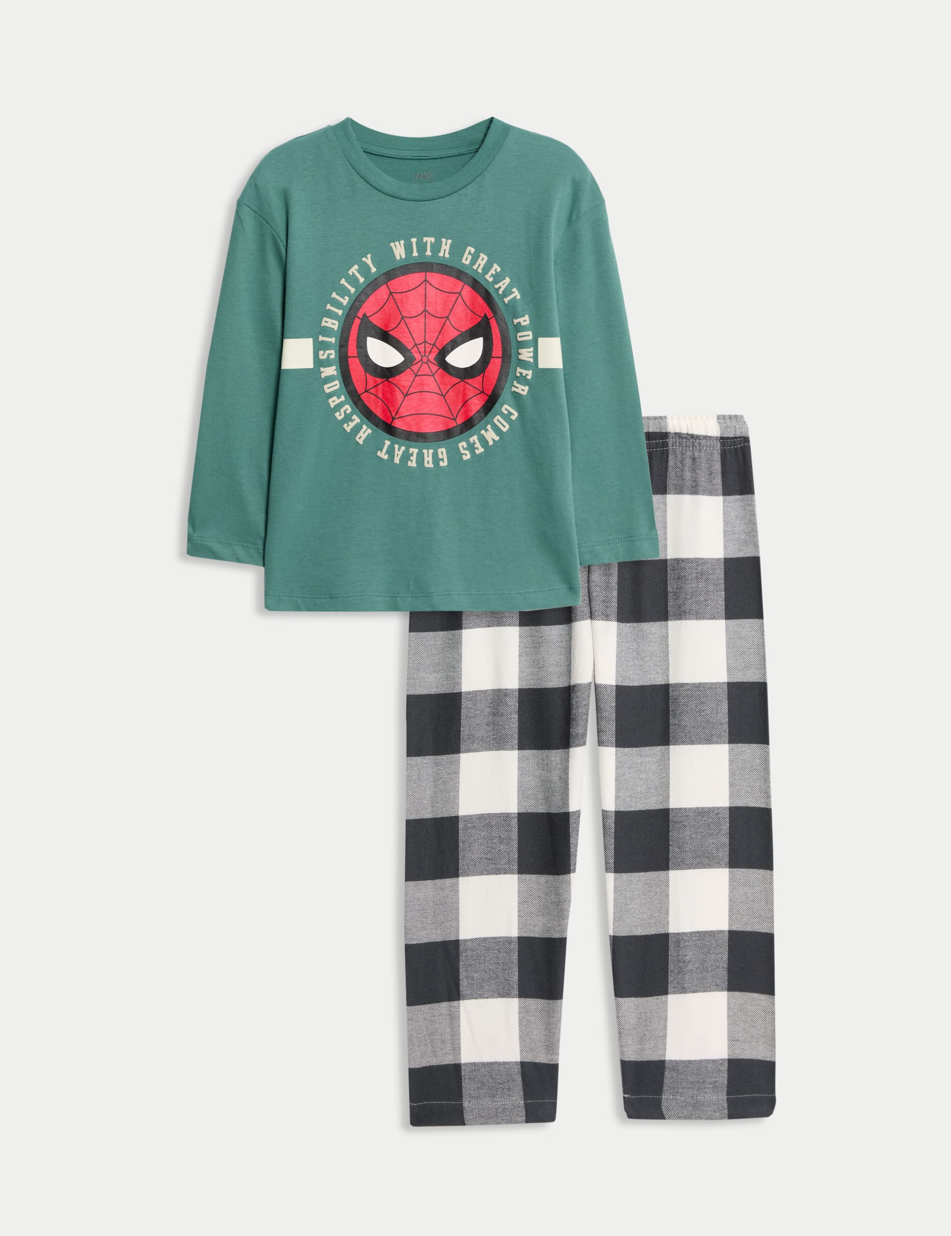 Pure Cotton Spider-Man™ Pyjamas (1-8 Yrs) | M&S | M&S