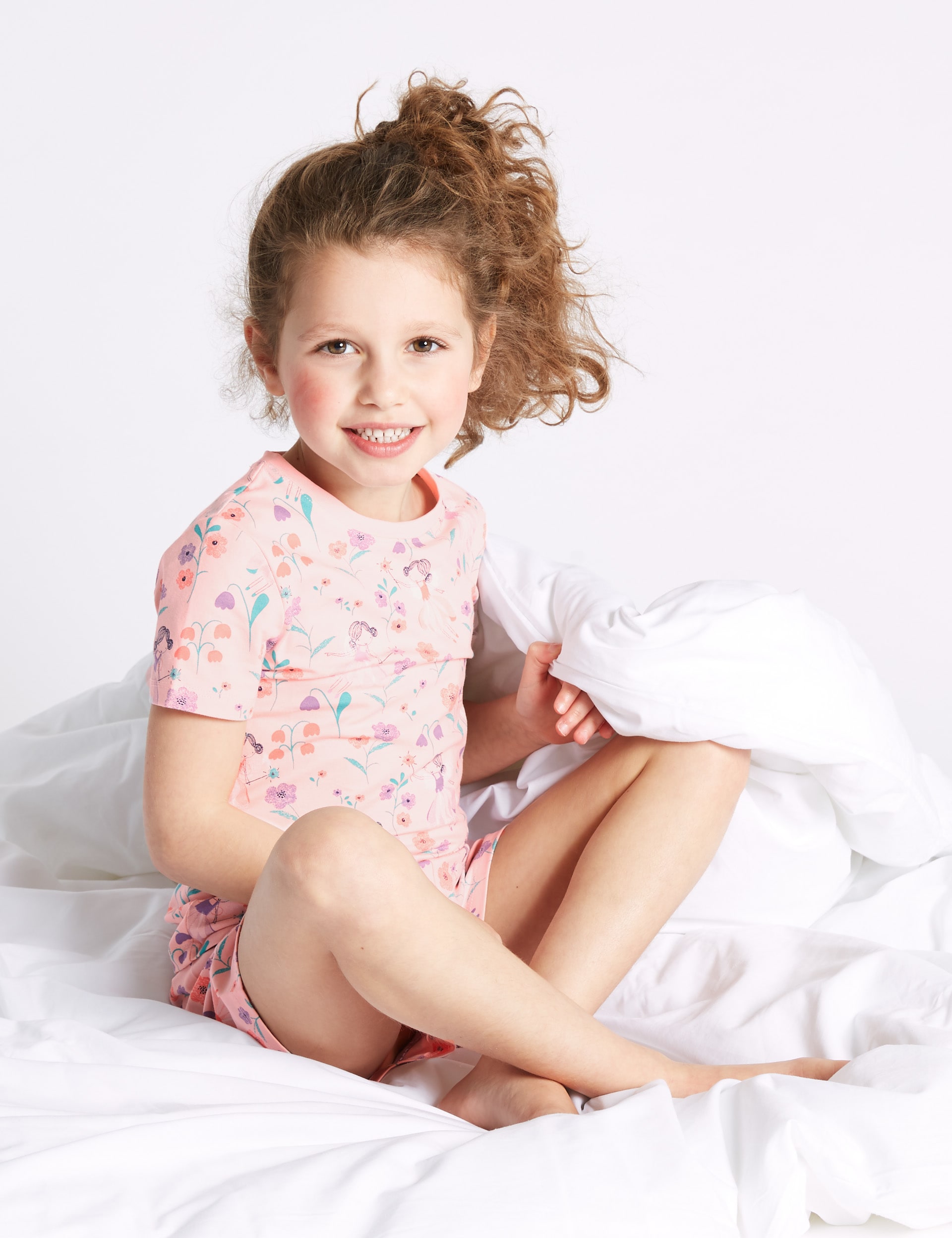 Cotton Short Pyjamas With Stretch 1 7 Years M S