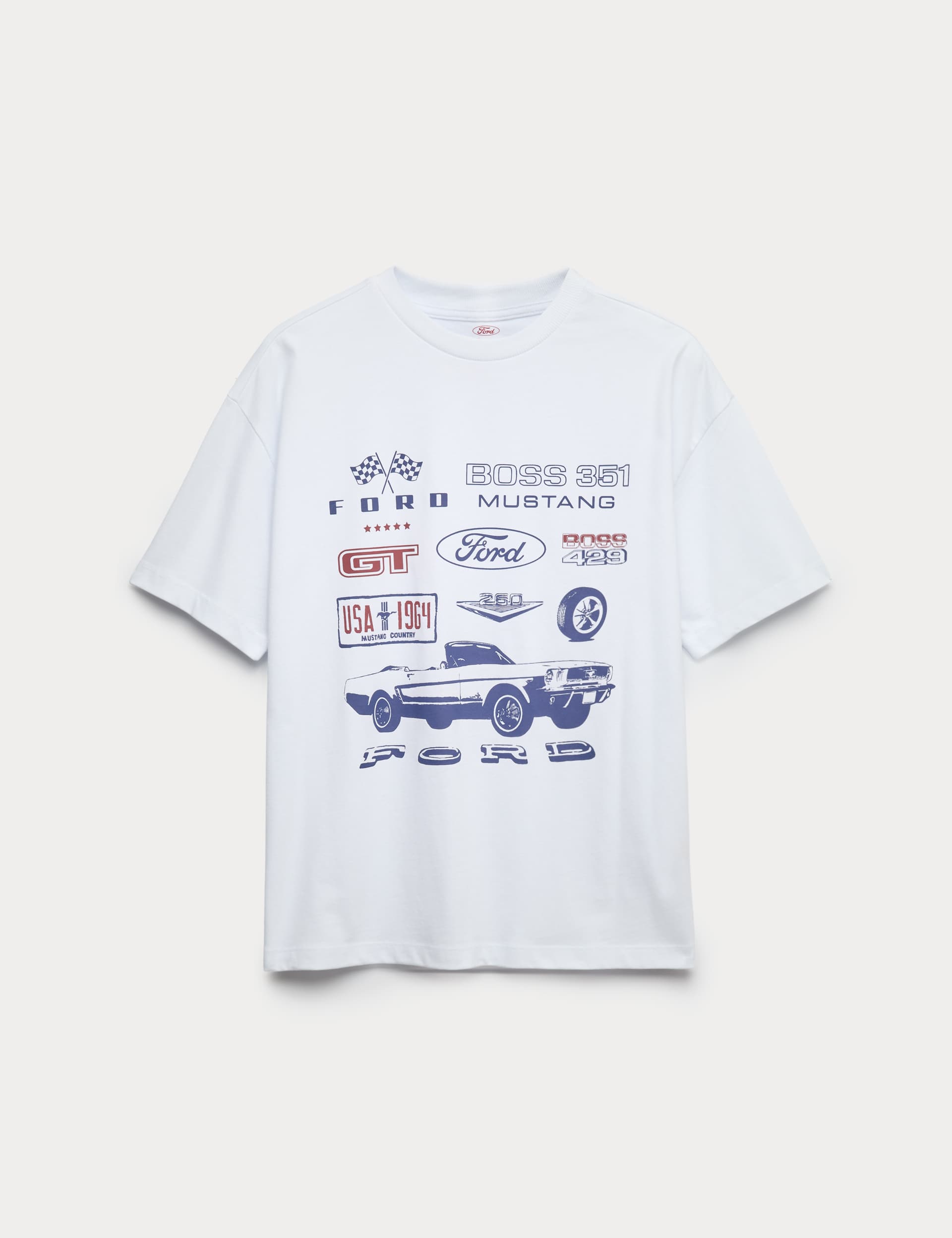 Pure Cotton Ford™ Graphic T-Shirt (6-16 Yrs) | M&S | M&S IE