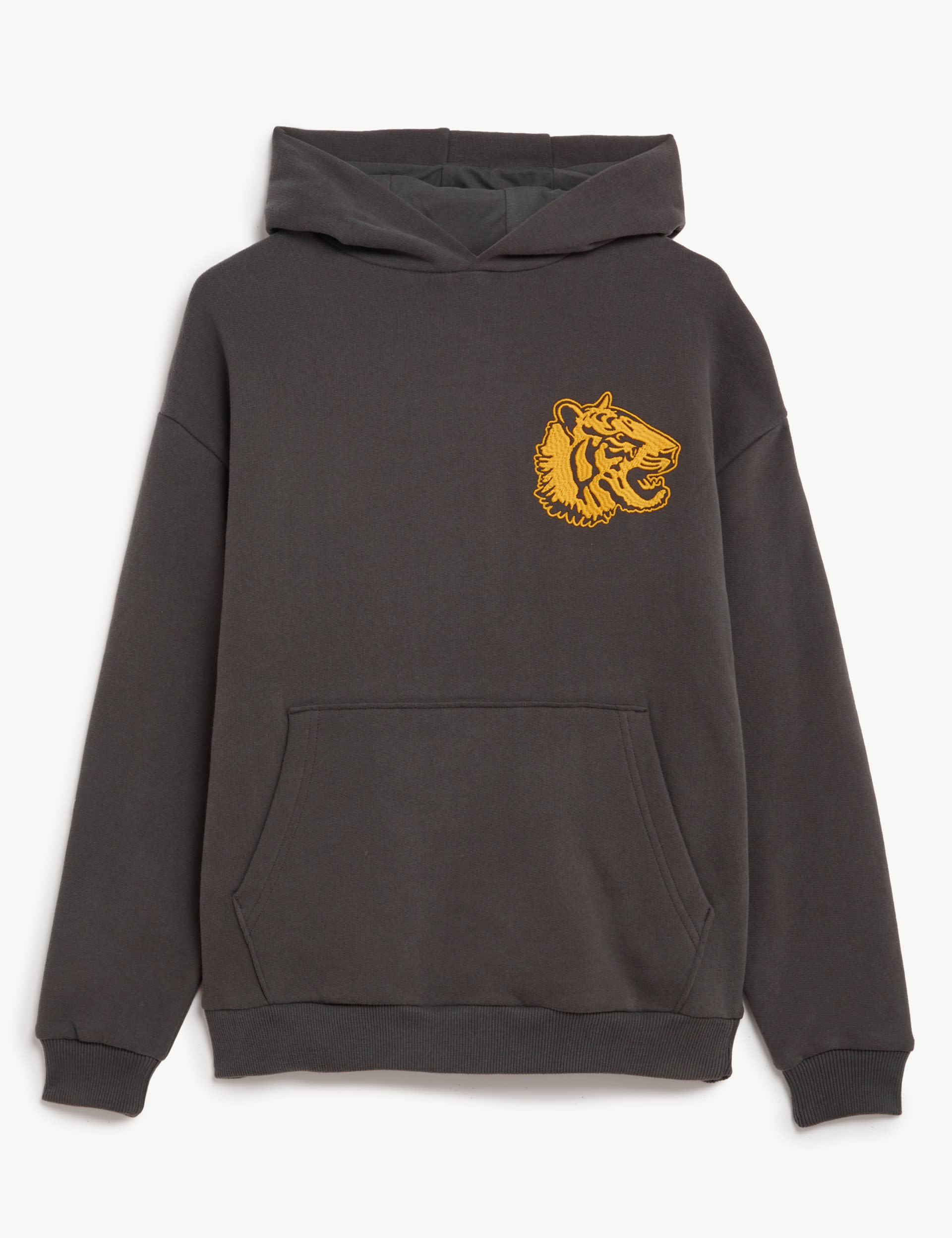 Cotton Rich Tiger Hoodie (6-16 Yrs) | M&S