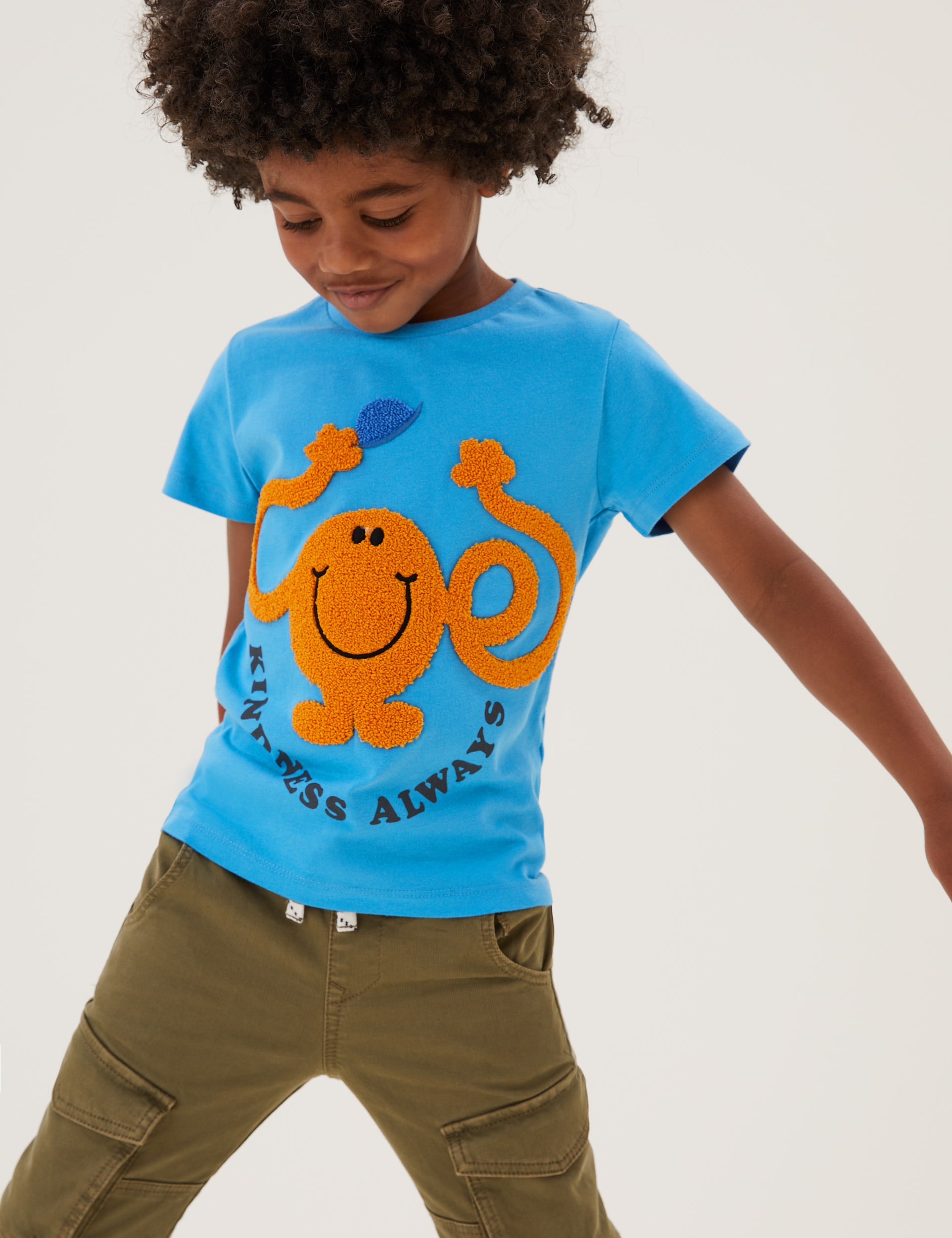 Pure Cotton Mr. Men™ T-Shirt (2-7 Yrs) | M&S